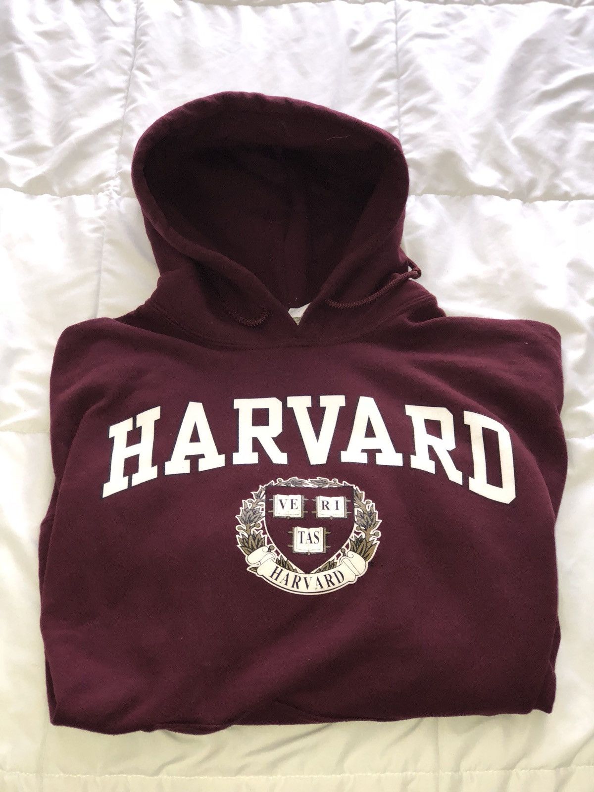 Harvard Maroon Harvard Hoodie | Grailed