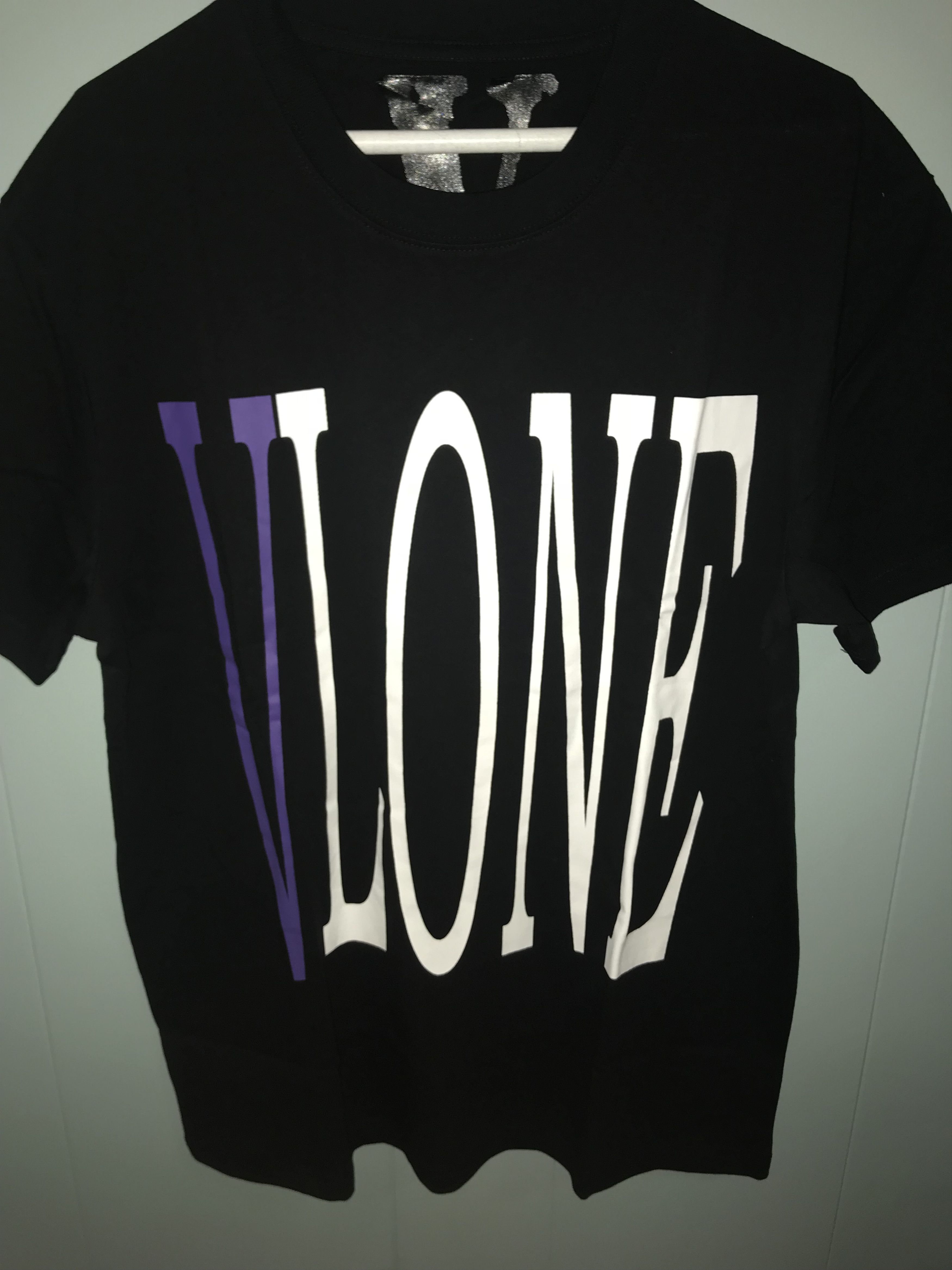 Vlone Black+Purple Vlone Staple Tee | Grailed