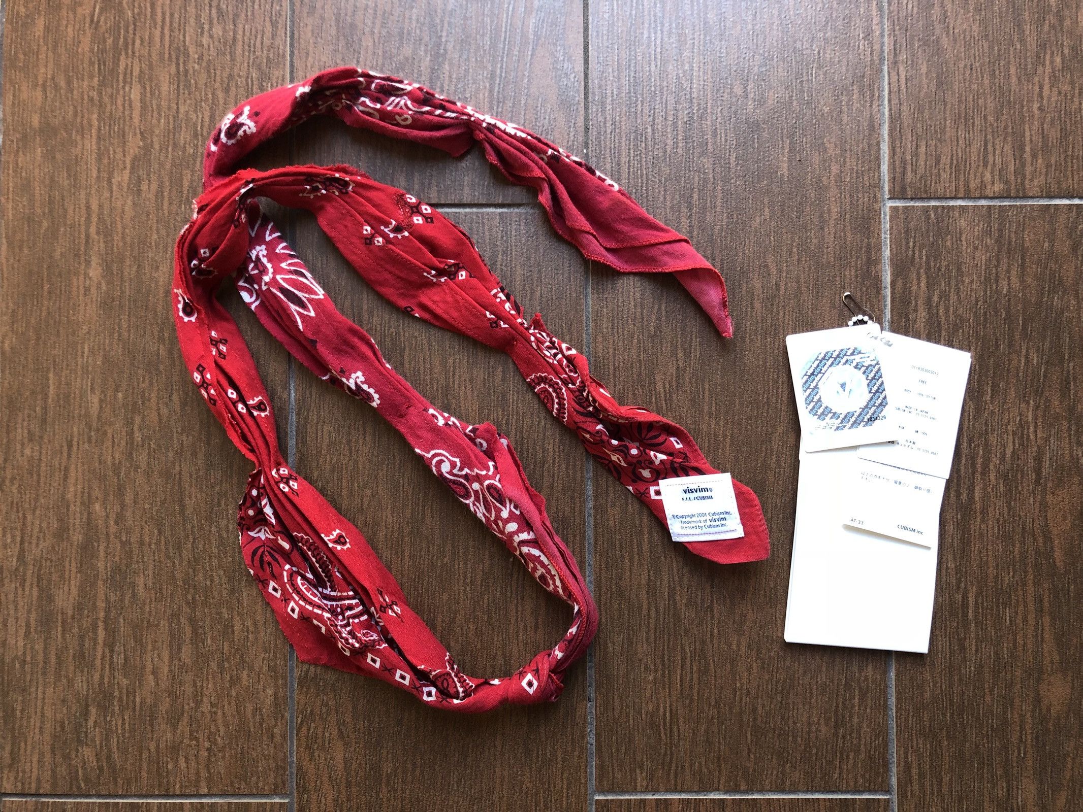 Visvim Bandana Belt | Grailed