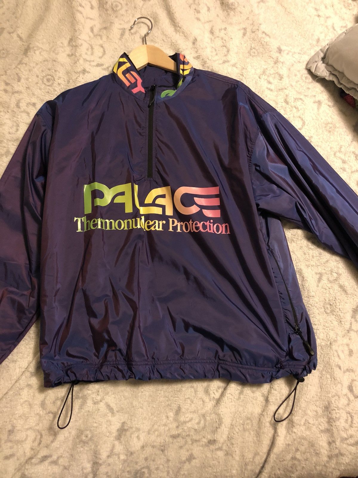 Palace Palace X Oakley Thermonuclear Jacket In Purple | Grailed