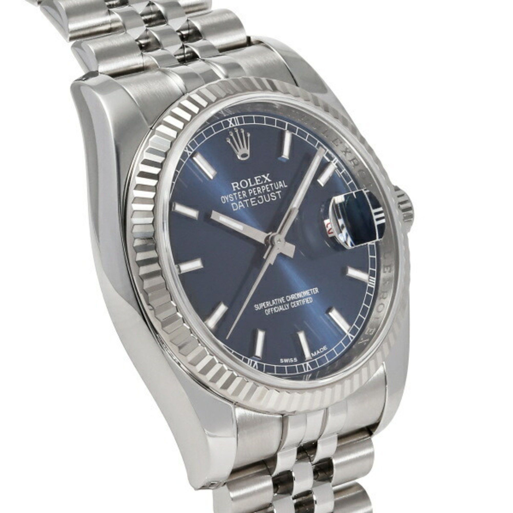 Rolex Rolex Datejust 36 116234 Bright Blue Dial Men's Watch | Grailed