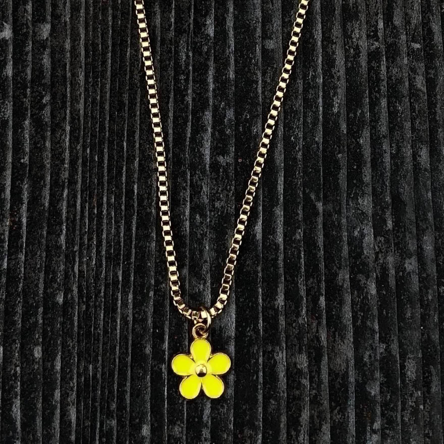 Jewelry Tyler The Creator Flower Boy Yellow Enamel Pendant Necklace 22 ...