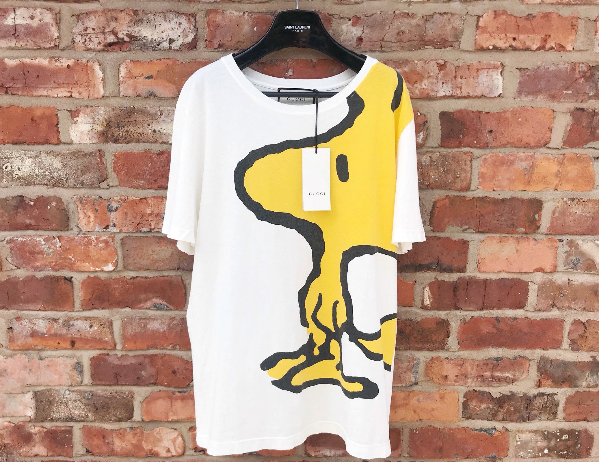 Gucci Gucci X Peanuts Snoopy Distressed Tee | Grailed