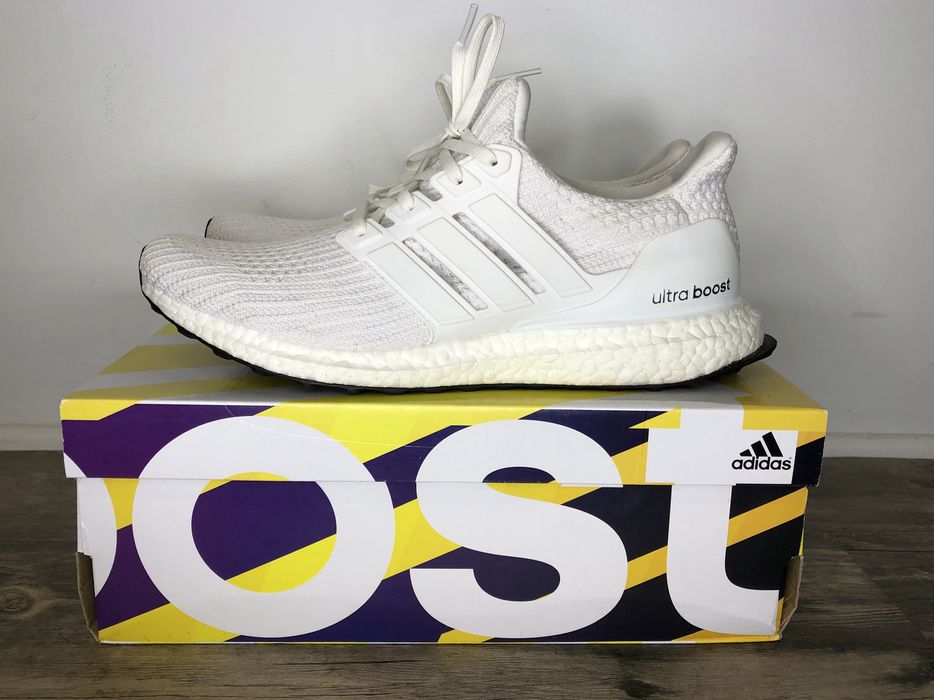 Adidas Adidas Triple White Ultraboosts 4.0’s | Grailed