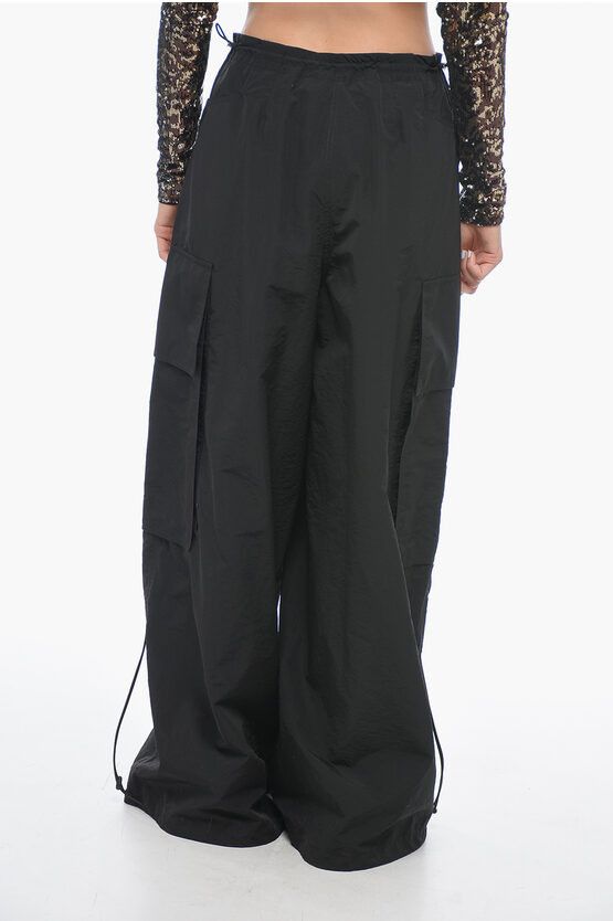 Palm Angels Wide Leg Fit PARACHUTE Cargo Pants | Grailed