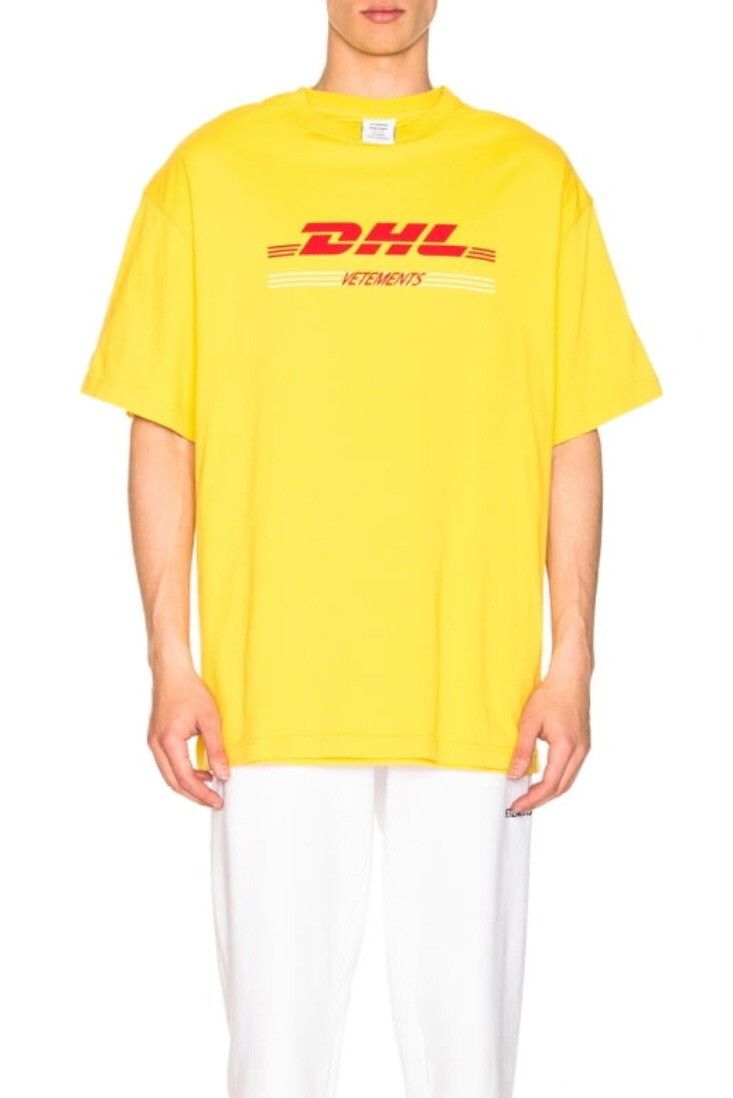 Vetements Vetements x Dhl Double T-Shirt | Grailed