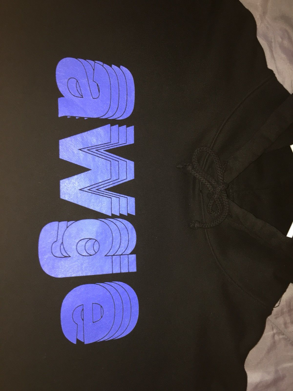 AWGE AWGE Black/Blue Hoodie | Grailed