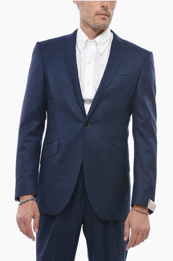 Ozwald Boateng Virgin Wool Suit with Flap Pockets | Grailed