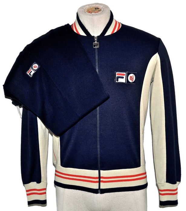 Fila Vintage 80s FILA BJ Bjorn Borg Settanta Tennis Track Jacket ...