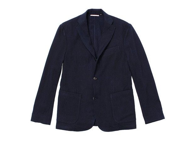 Apolis Indigo Wool Blazer | Grailed