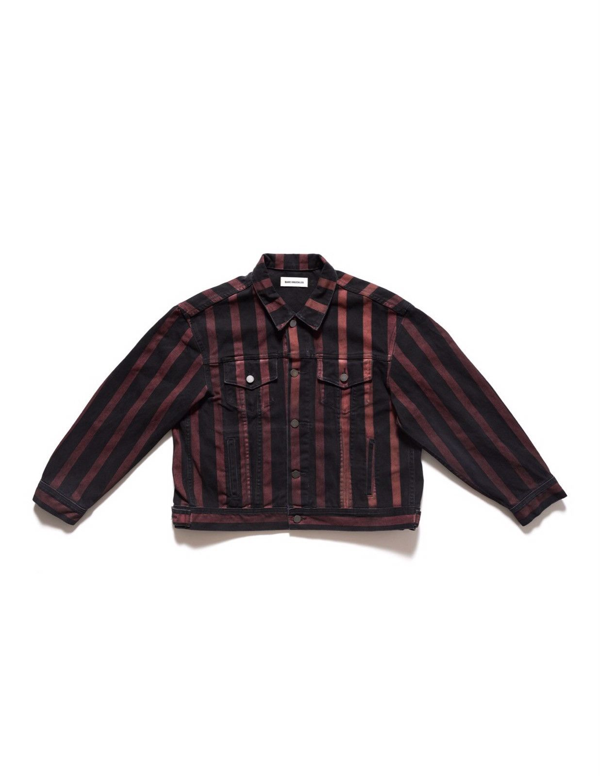 Bare Knuckles Denim Stripped Jacket | Grailed