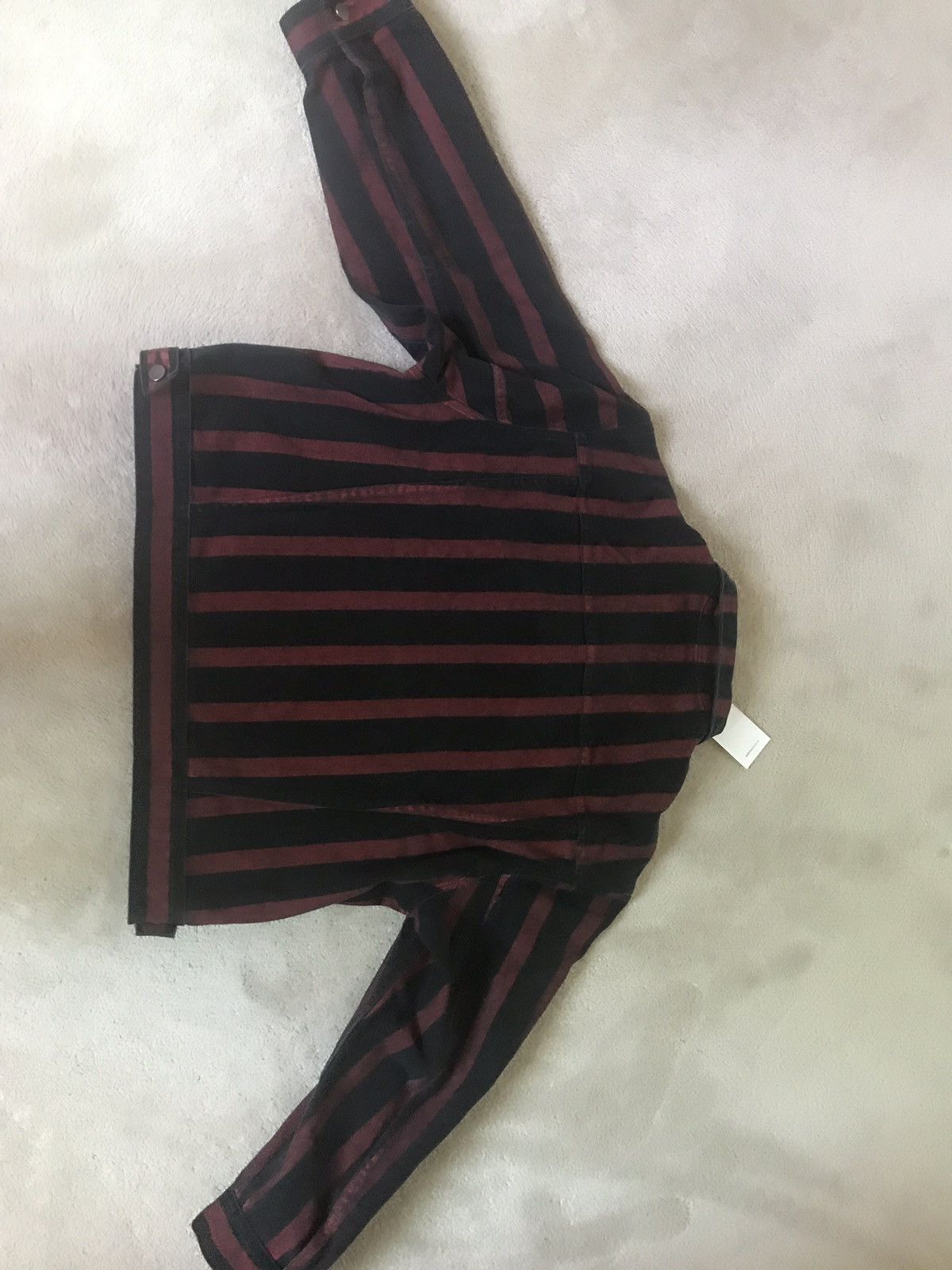 Bare Knuckles Denim Stripped Jacket | Grailed