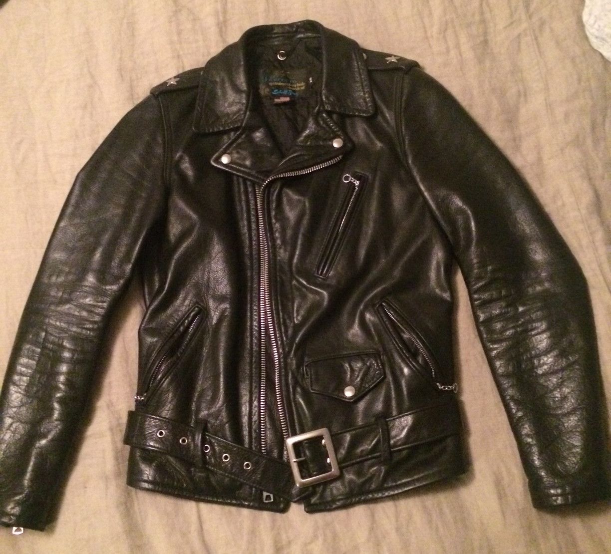 Schott Schott Perfecto 519 Motorcycle Biker Leather Jacket XS 36 | Grailed