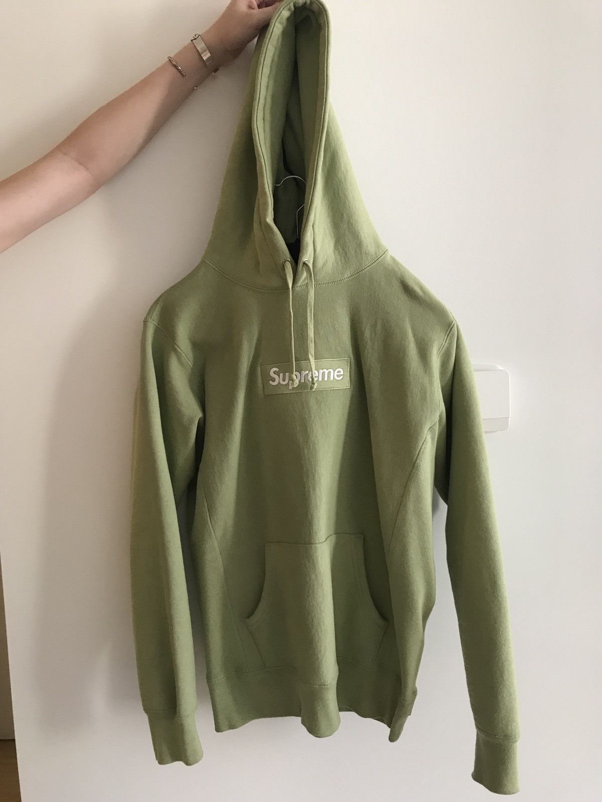 Supreme Supreme Bogo Hoodie Sage FW16 DS | Grailed