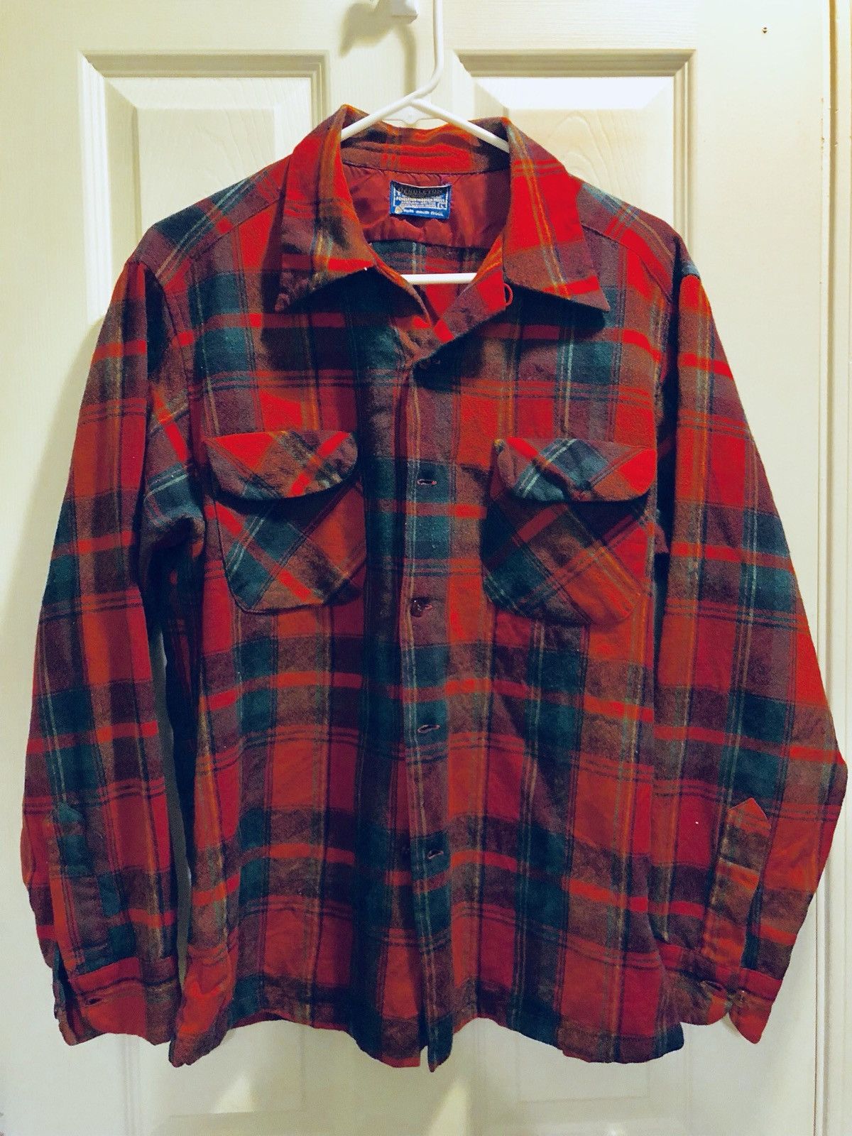 Pendleton Red Flannel Shirt | Grailed