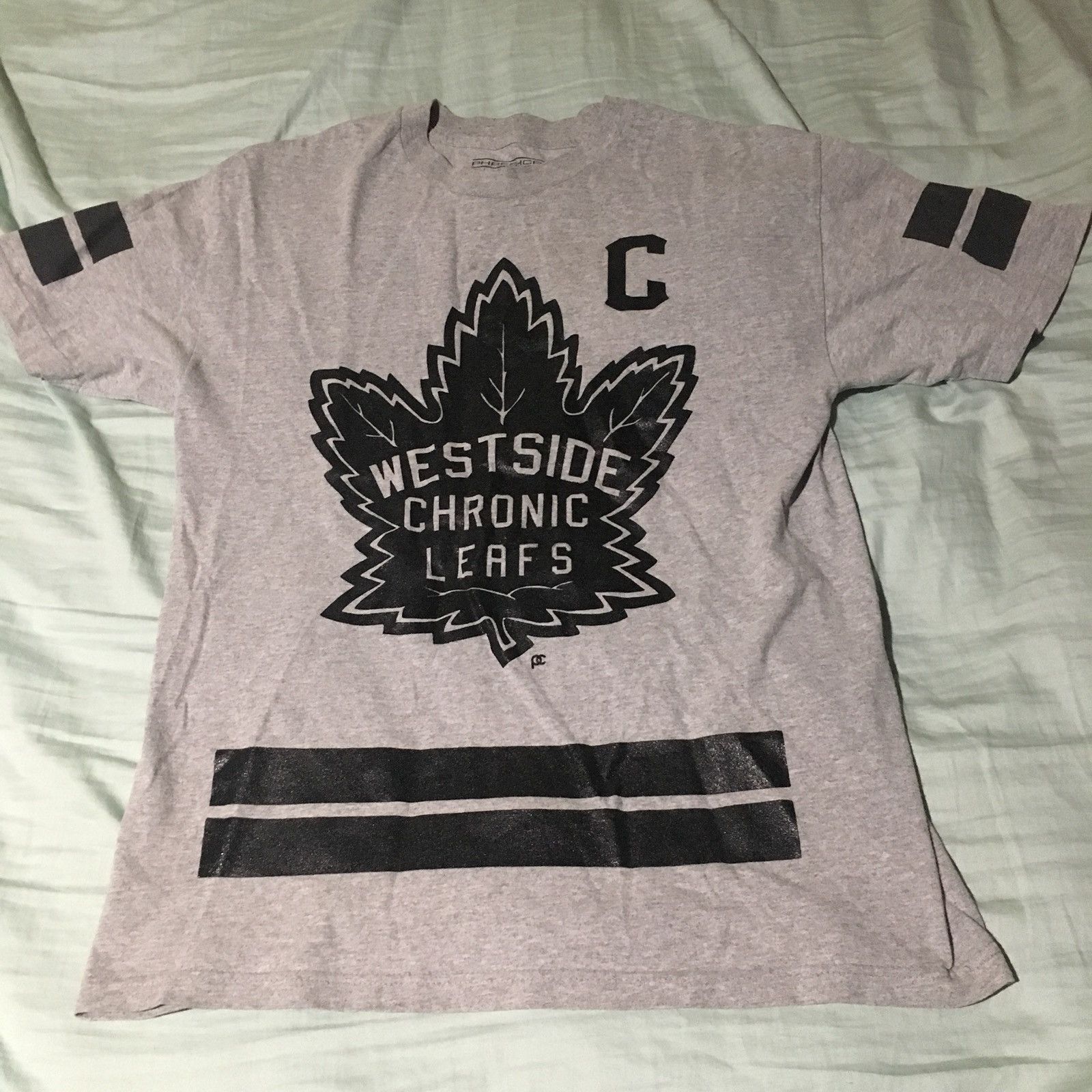PHRESHCRU Westside chronic leafs tee | Grailed