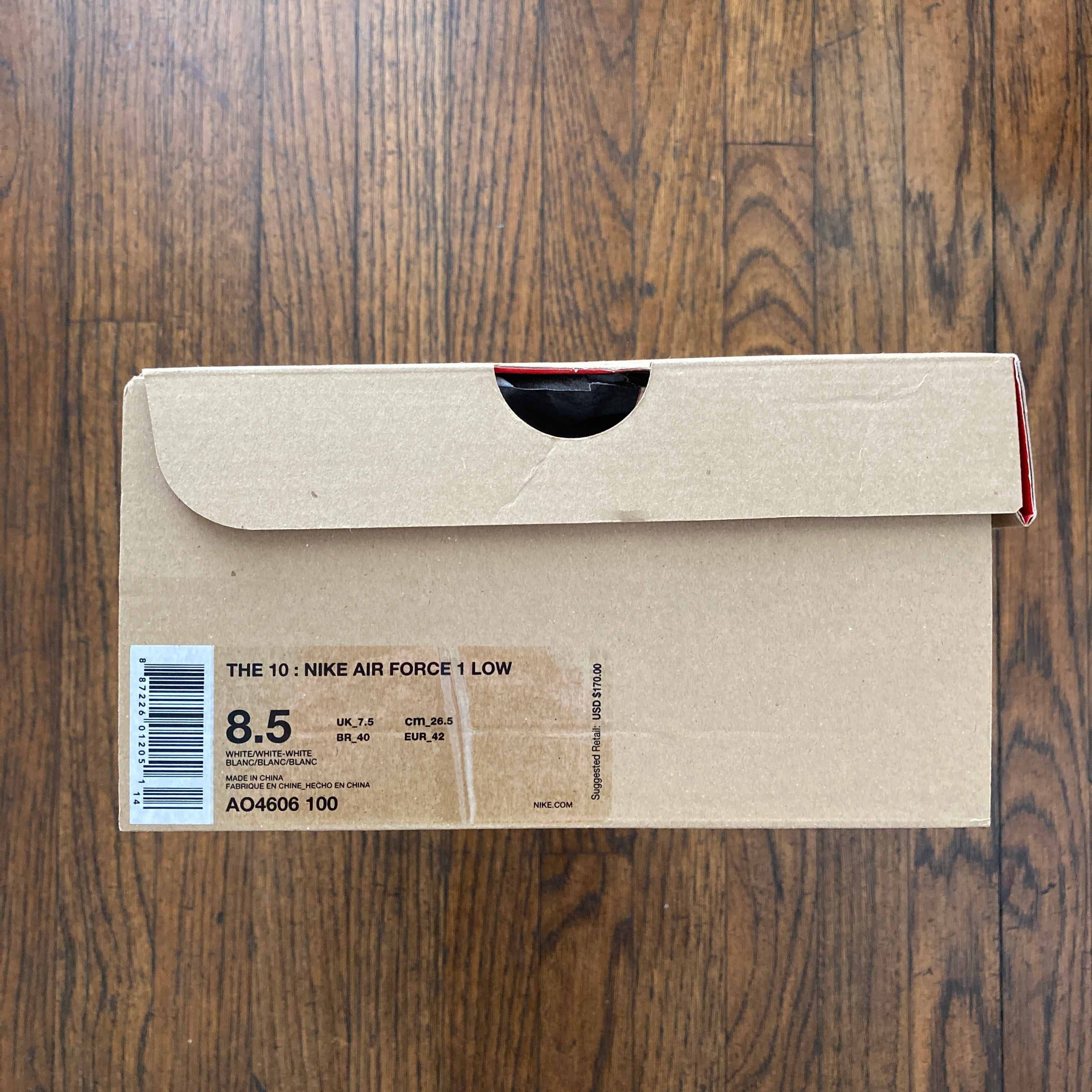 Nike Off-White x Air Force 1 Low The Ten | Grailed