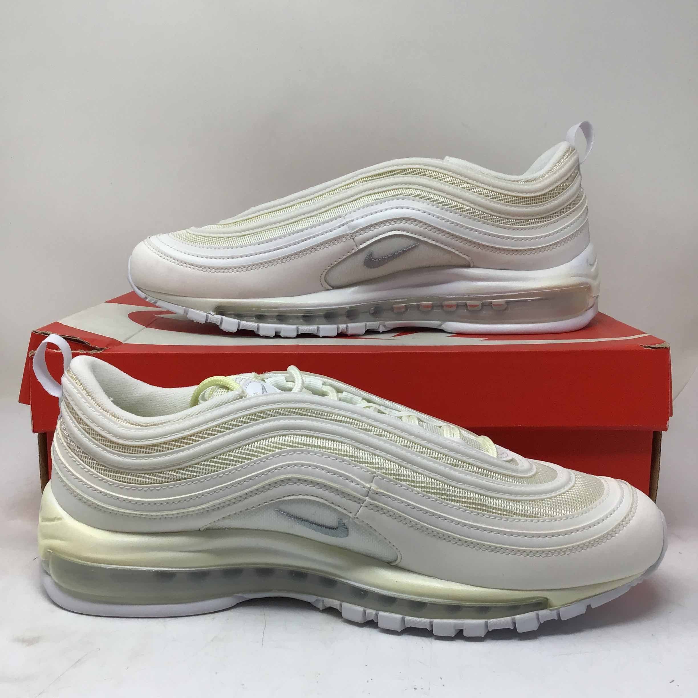 Nike Air Max 97 Triple White | Grailed