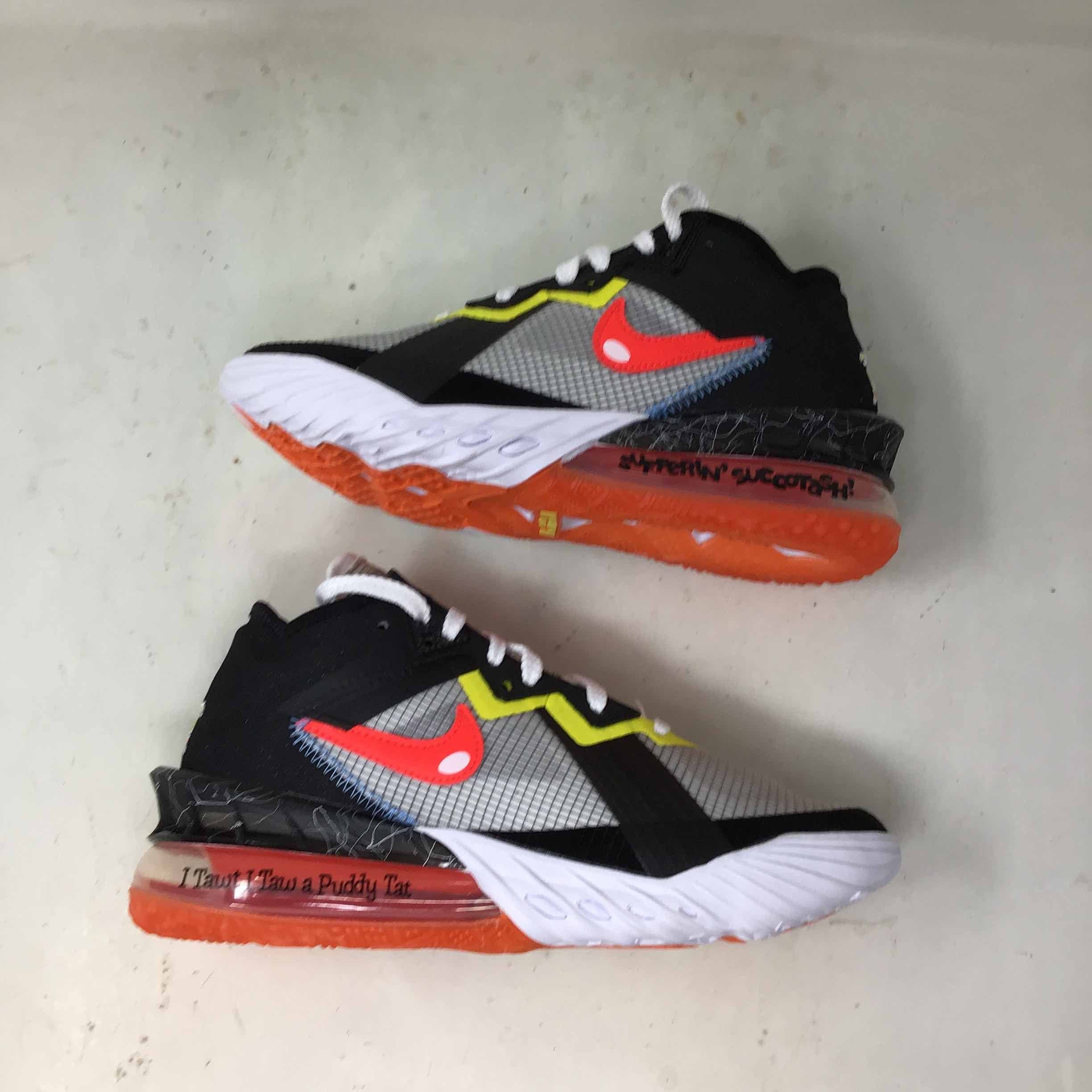 Nike Space Jam x LeBron 18 Low Sylvester x Tweety | Grailed