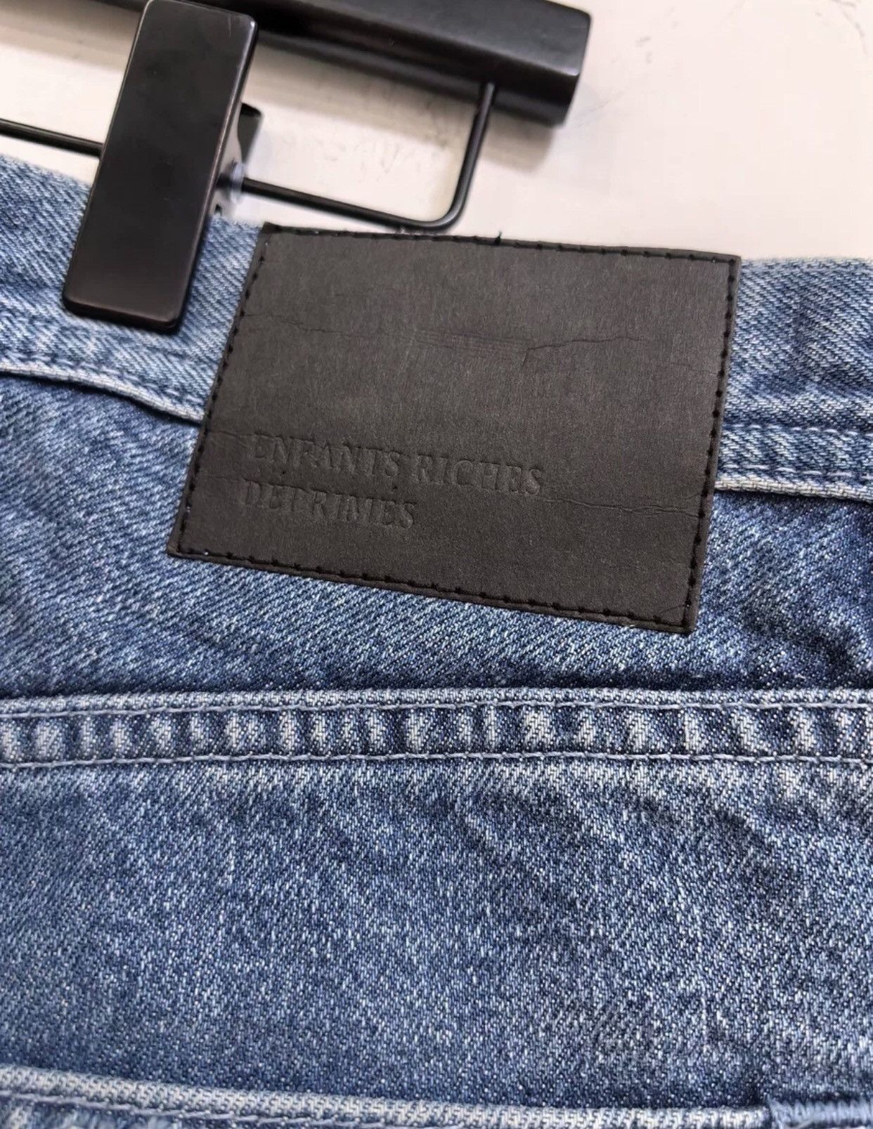 Enfants Riches Deprimes ERD 22FW adhesive denim jeans - DMC | Grailed