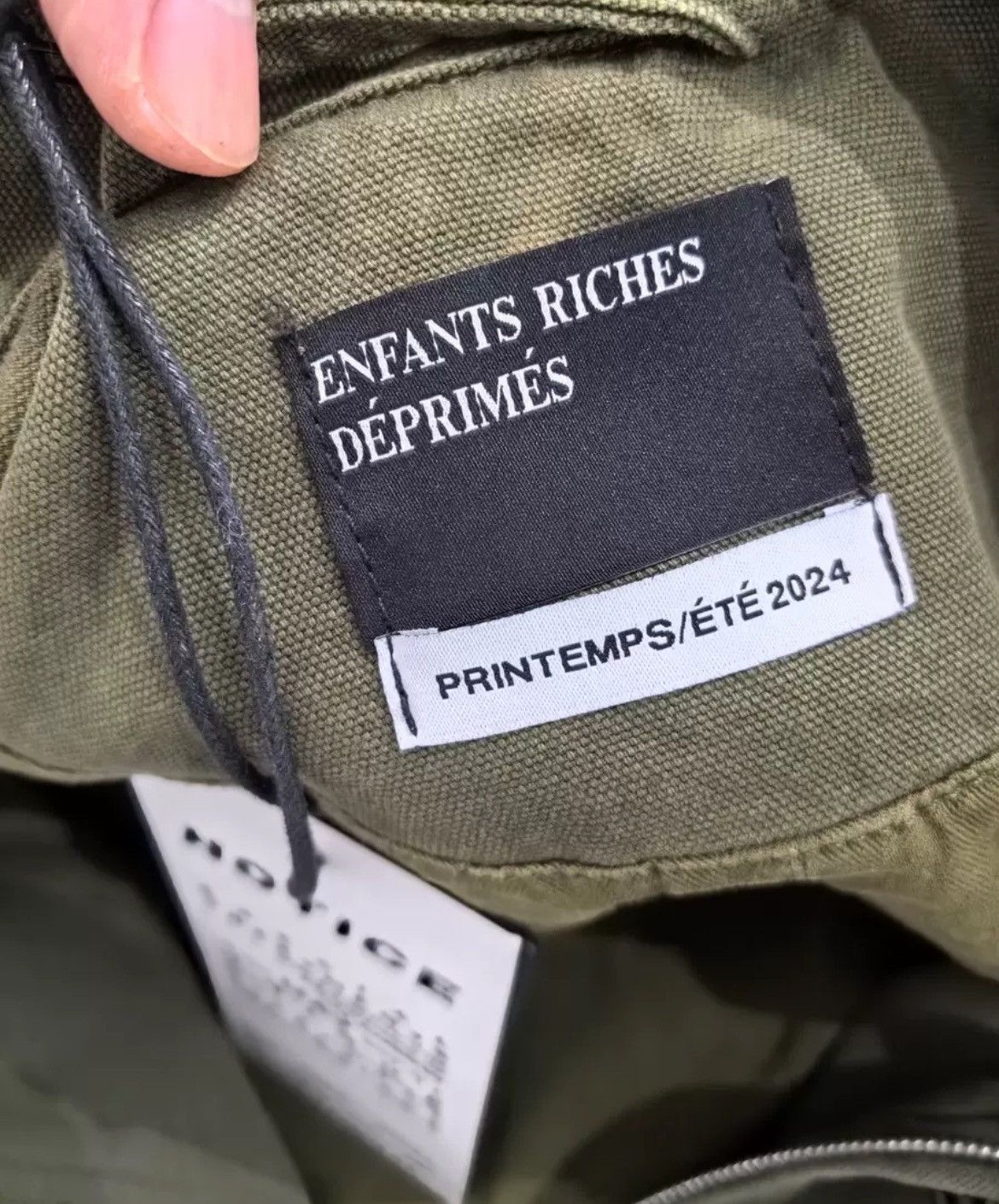 Enfants Riches Deprimes ERD Medal destruction workwear jacket - DMC ...