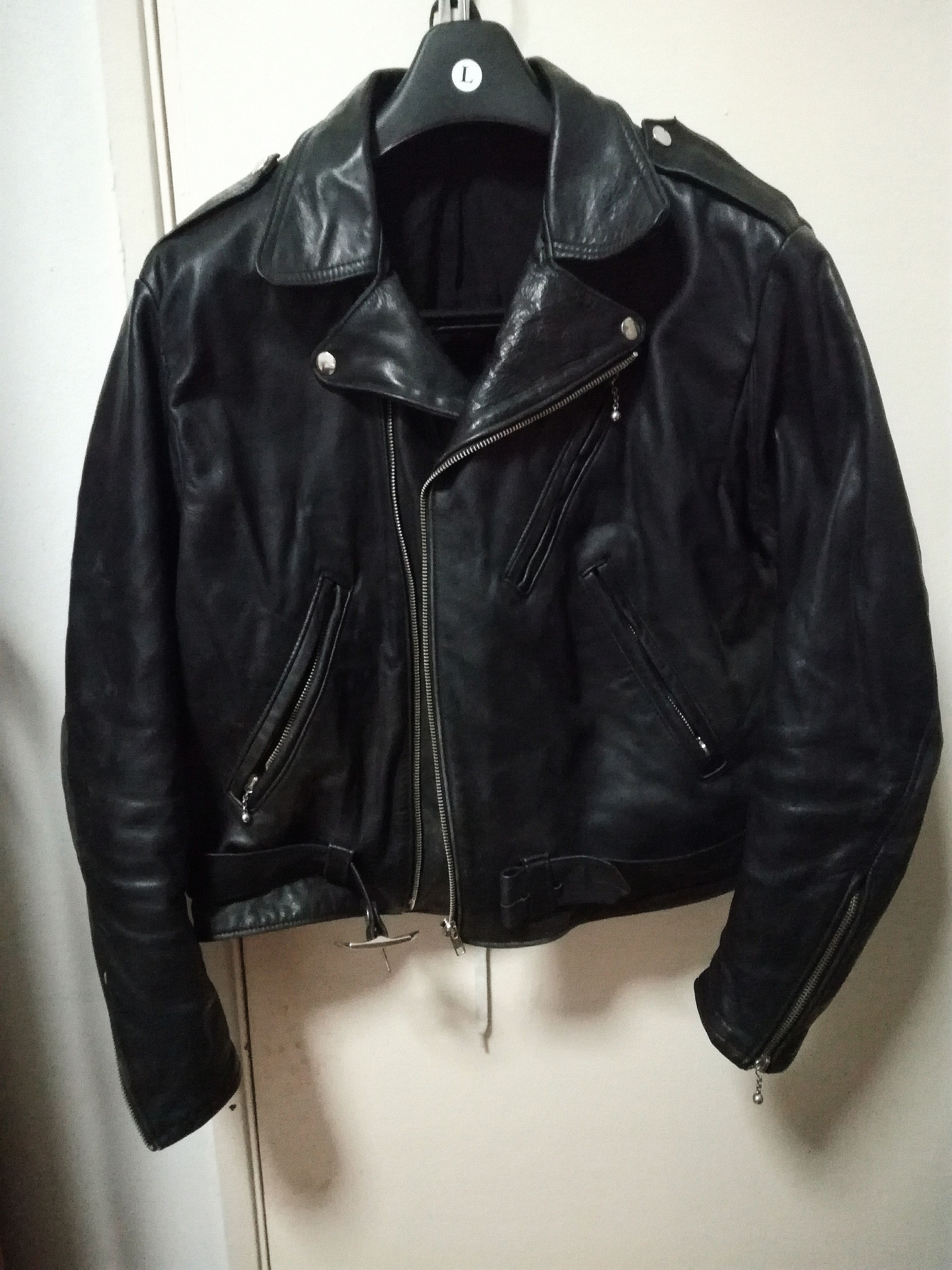 Schott Vintage Black Leather Jacket | Grailed