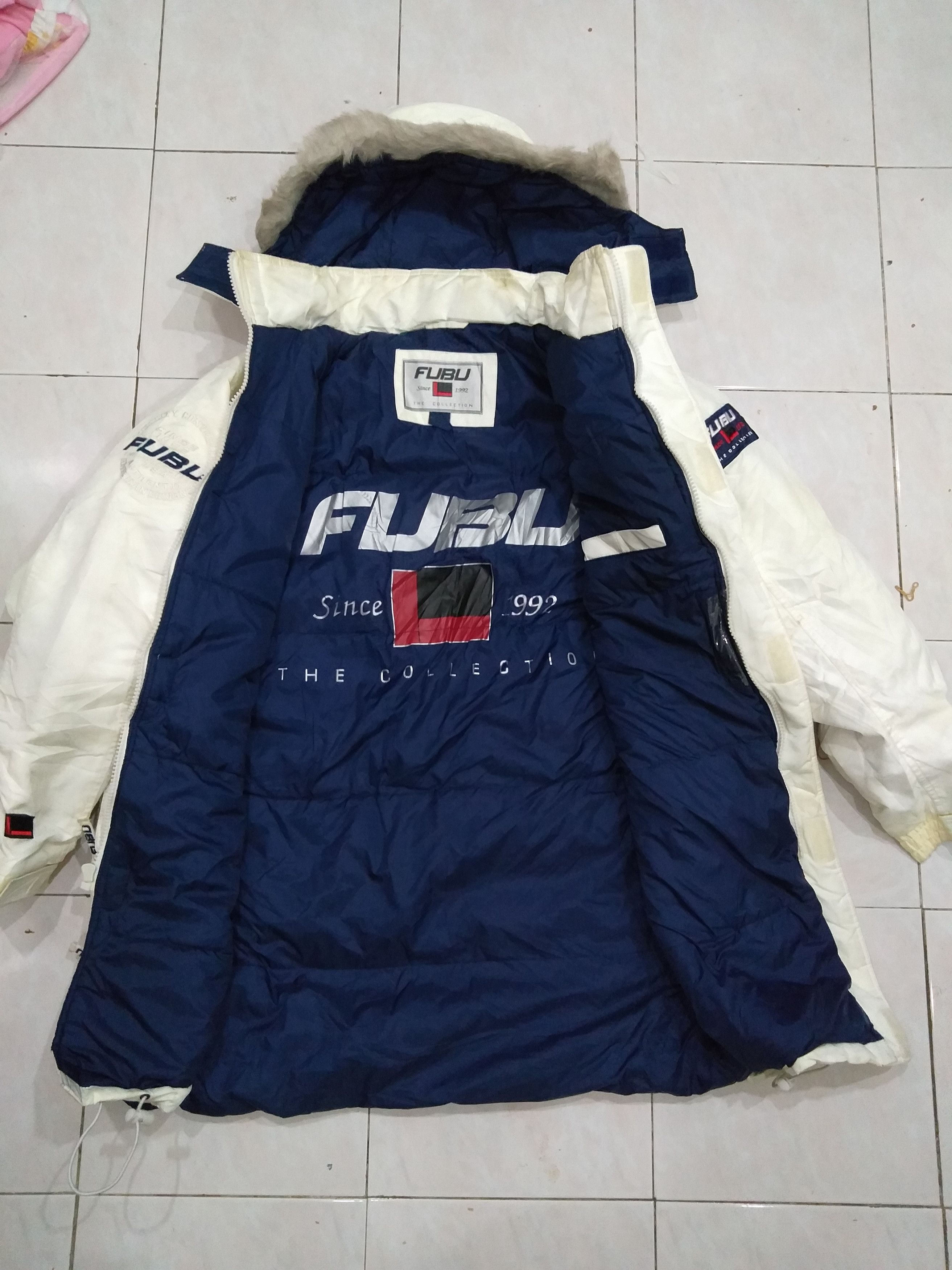 Fubu Fubu winter jacket nice design | Grailed