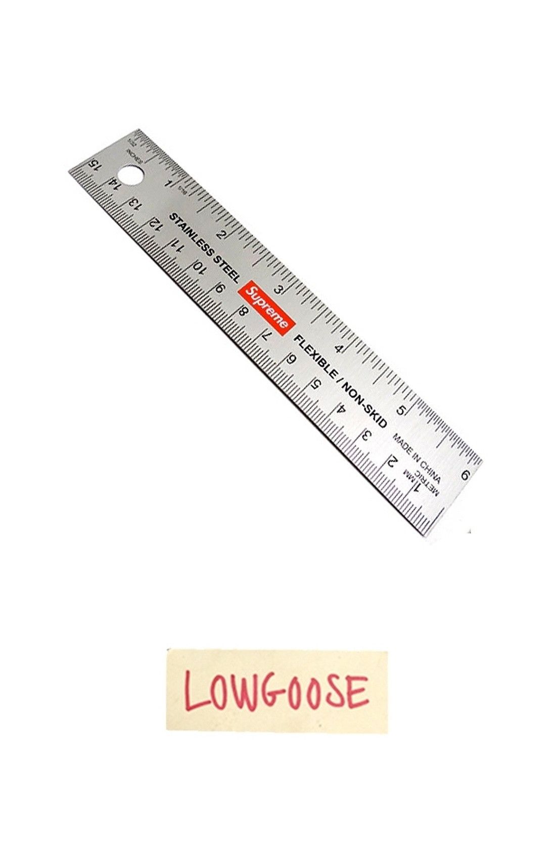 Supreme Japan Only Supreme Stainless Steal Box Logo Ruler | Grailed