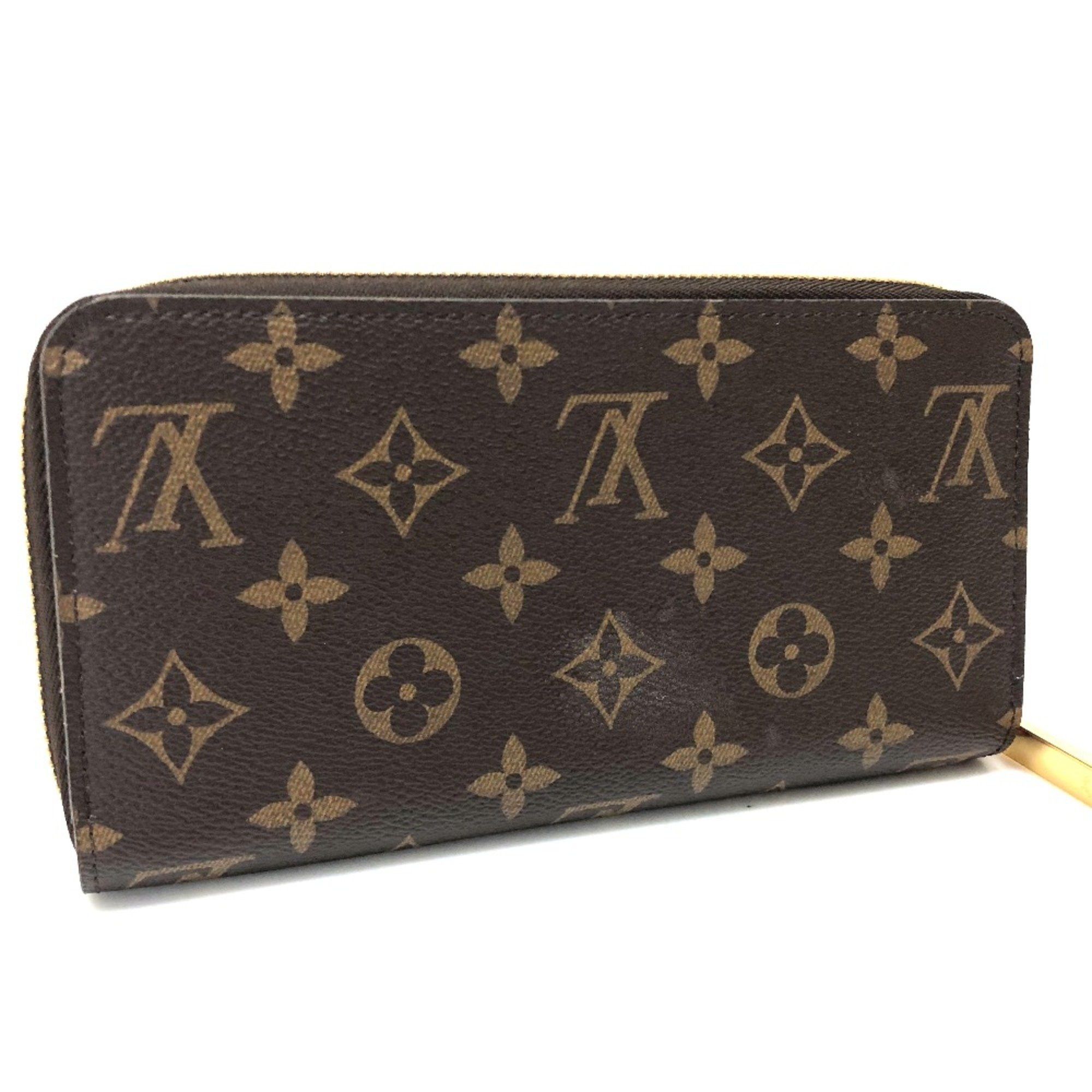 Louis Vuitton Louis Vuitton M62414 Monogram Lovely Bird Zip Around Long ...