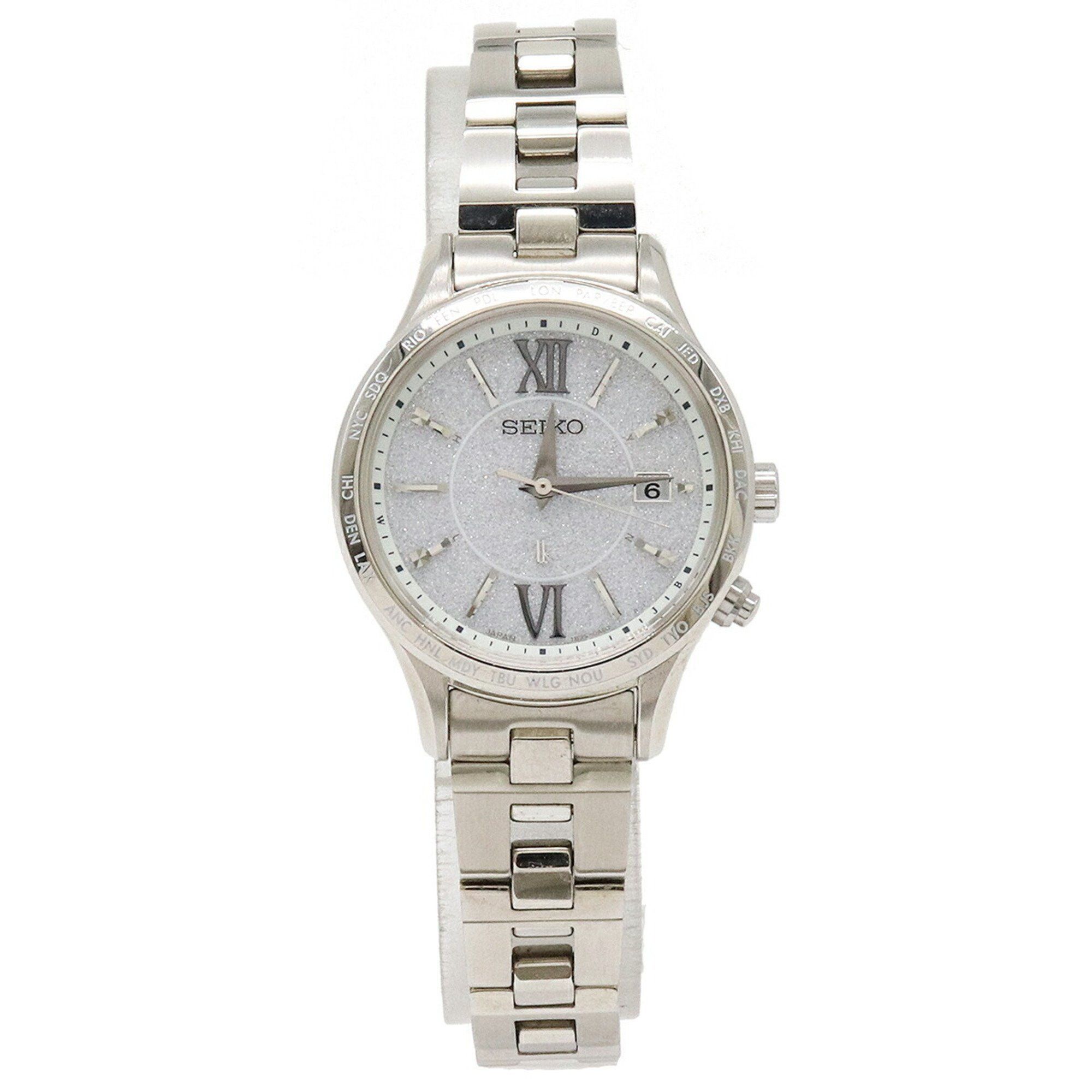 Seiko Seiko LUKIA Lucky Passport Standard Collection Ladies World Time ...