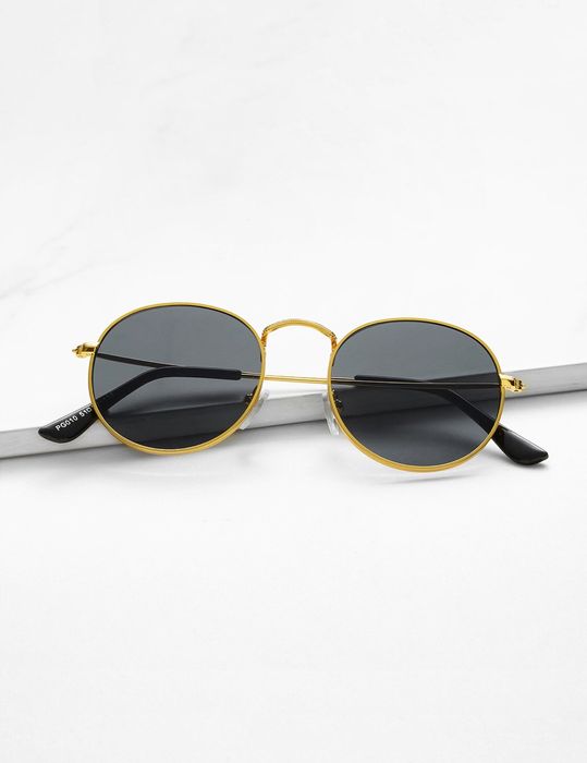 Luxury Round Metal Frame Glasses | Grailed