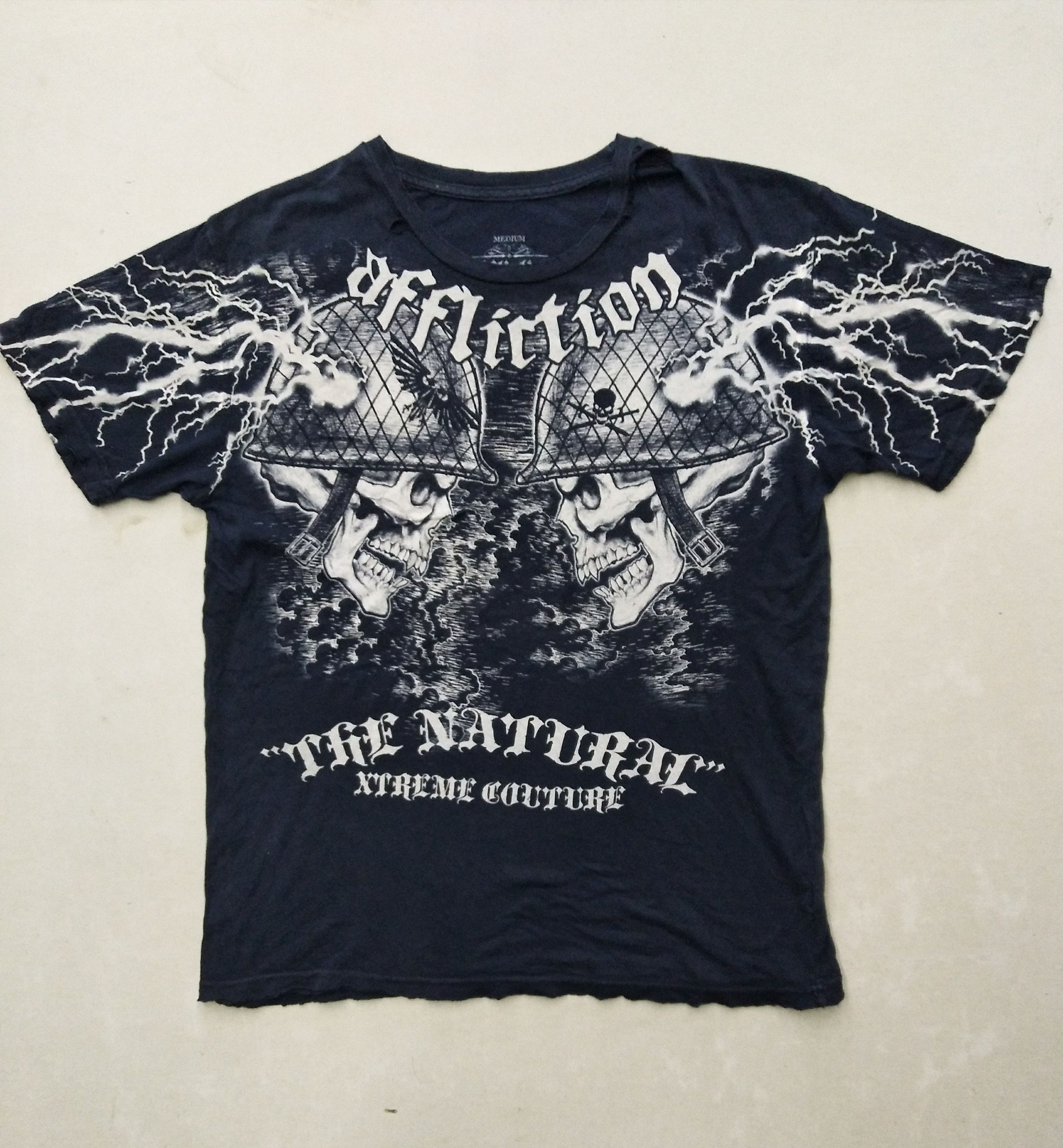 Affliction Rare!!! Affliction tshirt signature siries X Randy Couture ...