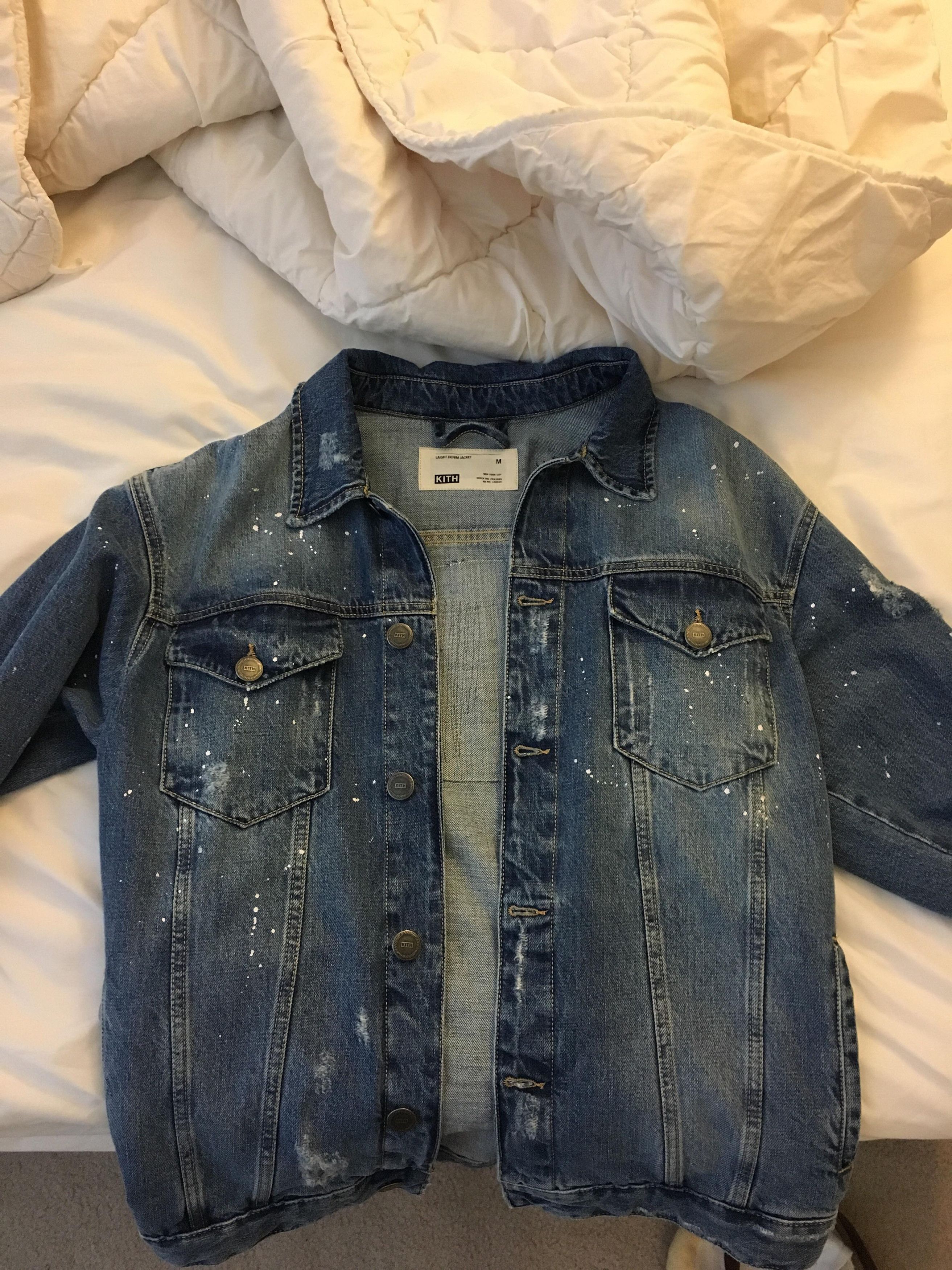 Kith Kith Laight Denim Jacket Stella Blue | Grailed