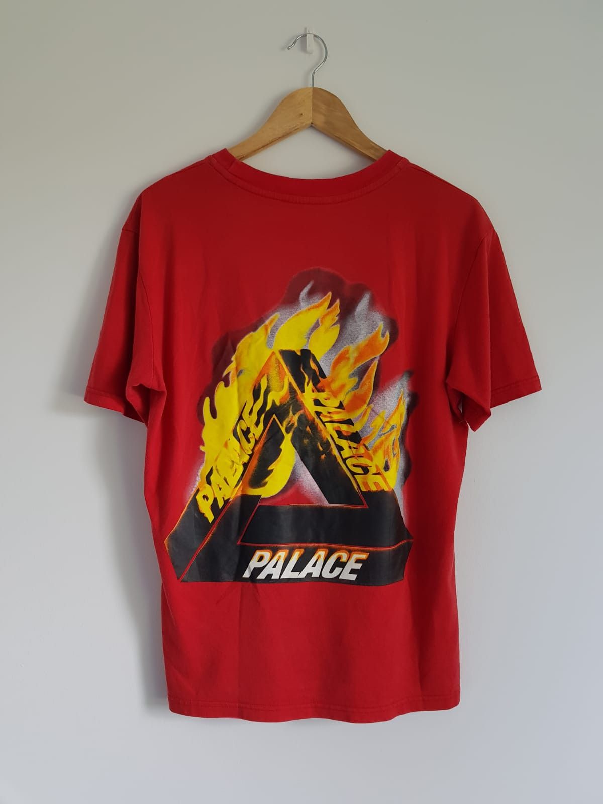 Palace Rare Palace Tri-Fire T-Shirt Red | Grailed