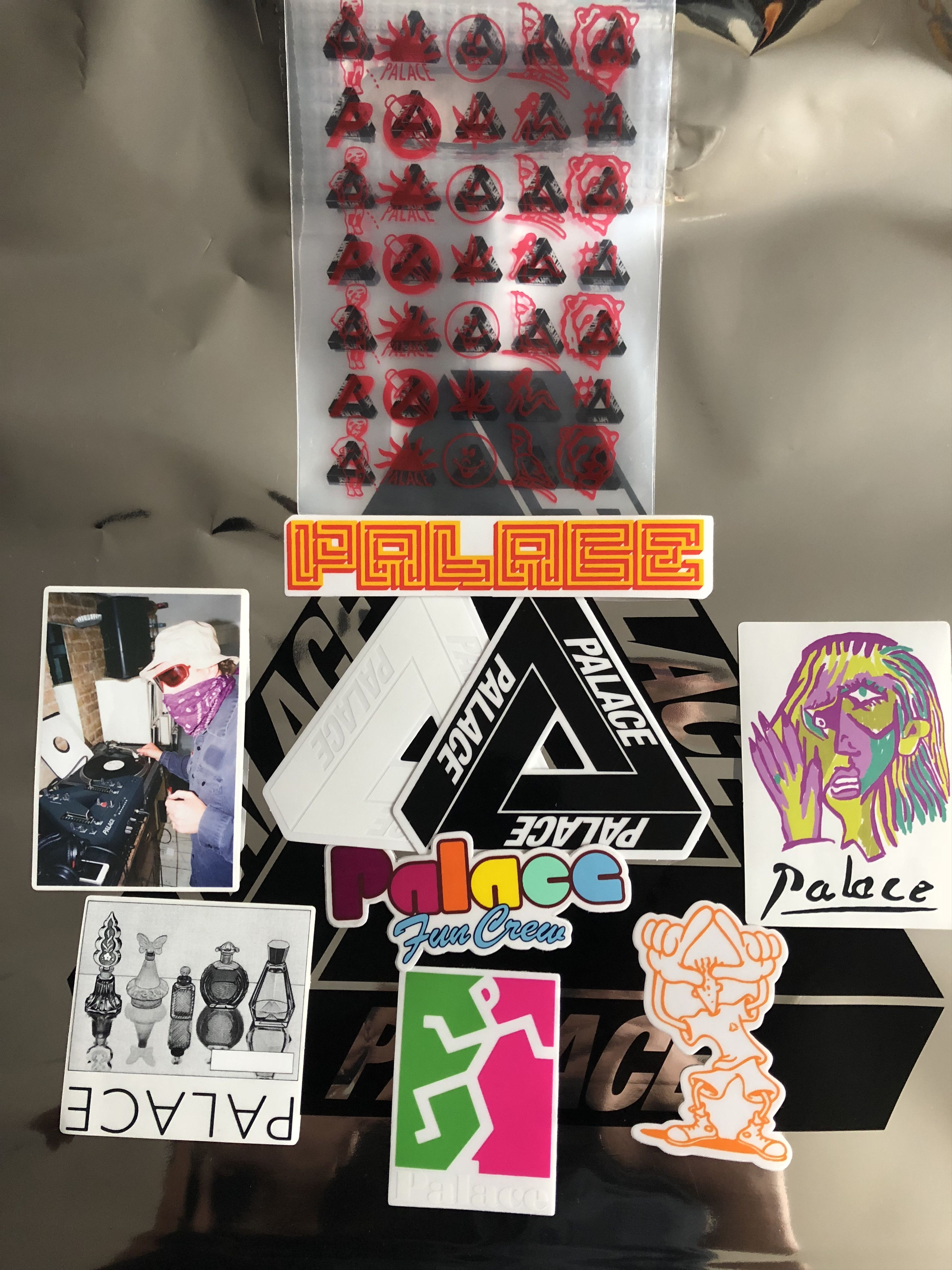 Palace Palace Sticker Pack 2 Autumn 18 Mixer Tri Ferg Signature Fun ...