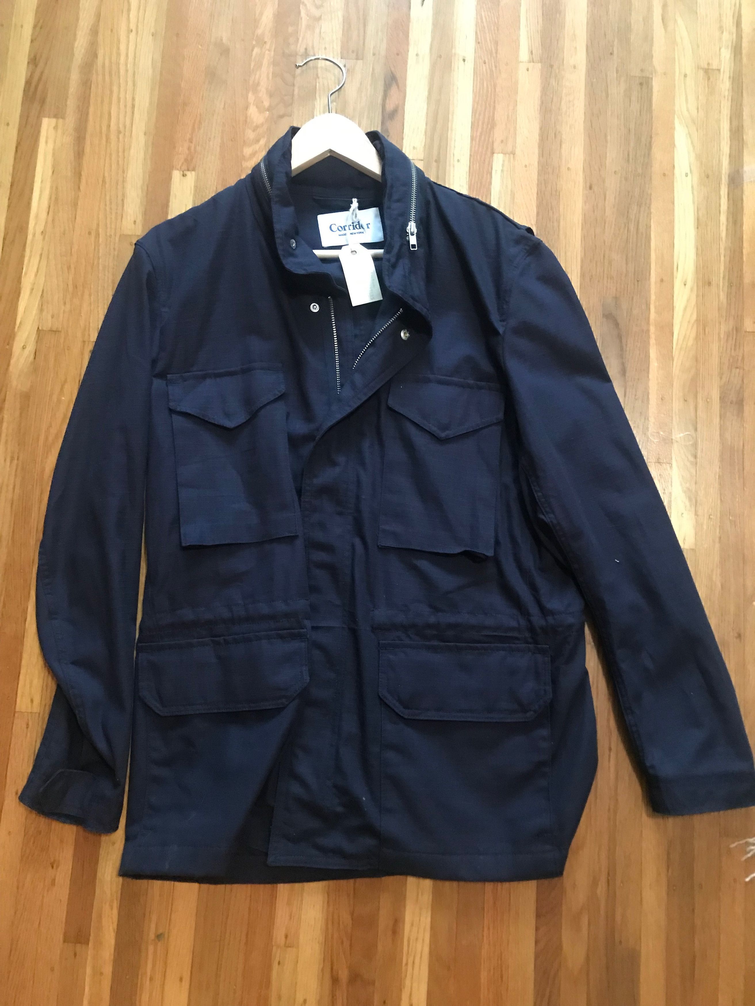 Corridor M65 Jacket Navy blue | Grailed