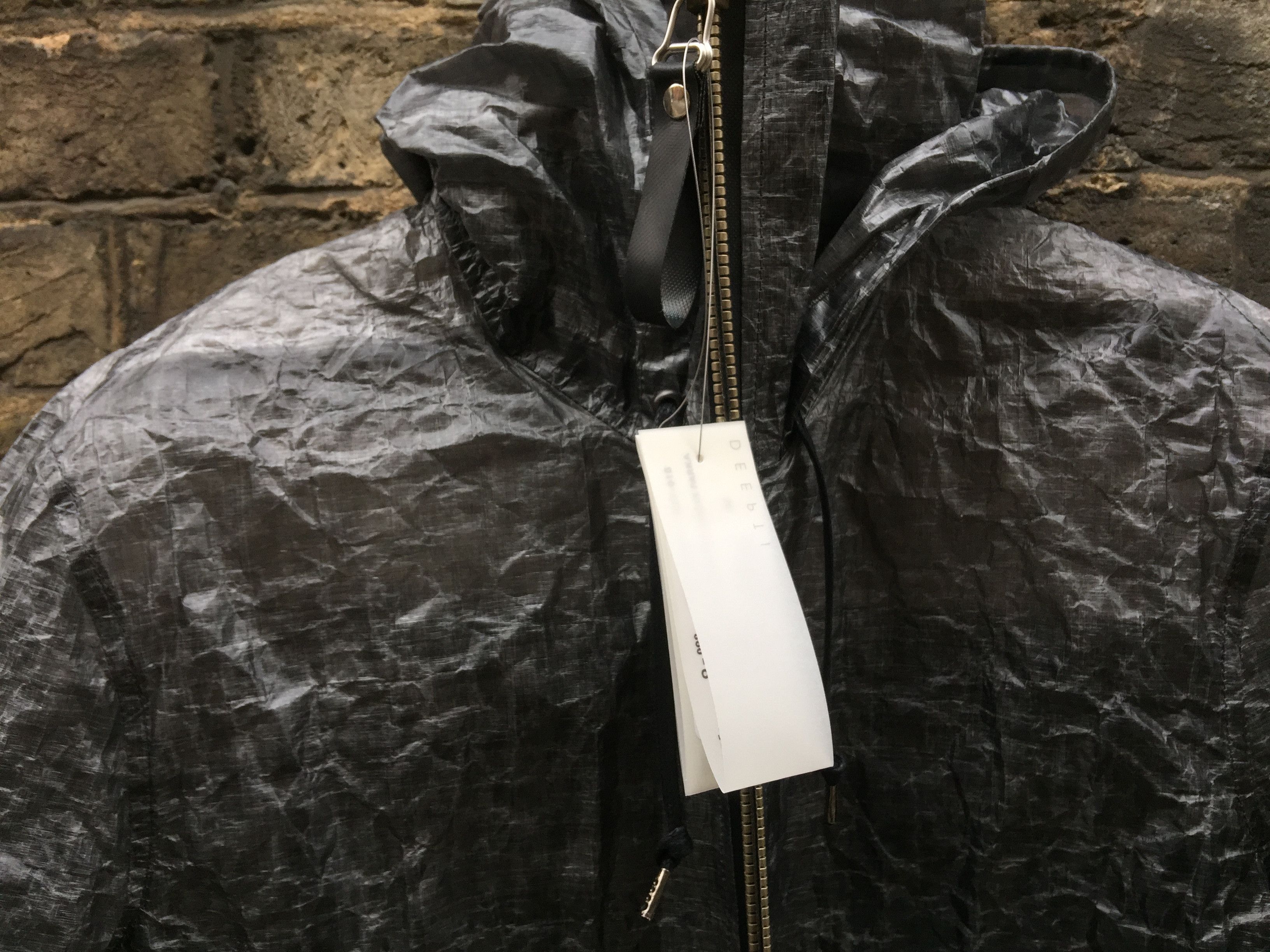 Deepti 100%new CUBEN FABRIC AIRLOCK ZIP PARKA COAT | Grailed