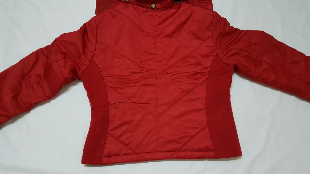 Brand AKDMKS Akademiks Irezumi Bomber With Hooded and Puffer Zip Up Red ...