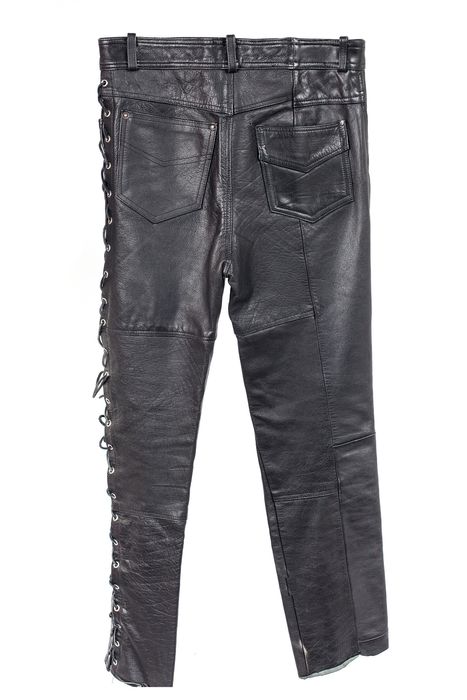 Maison Margiela AW04 Artisanal 010 Reconstructed Leather Pants | Grailed