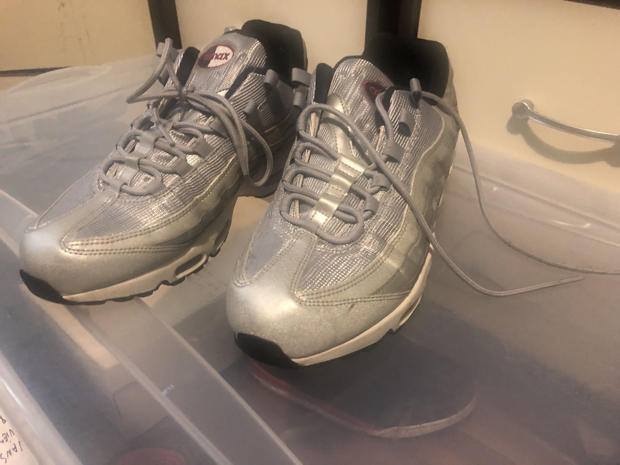 Nike AirMax 95 Silver Bullet | Grailed