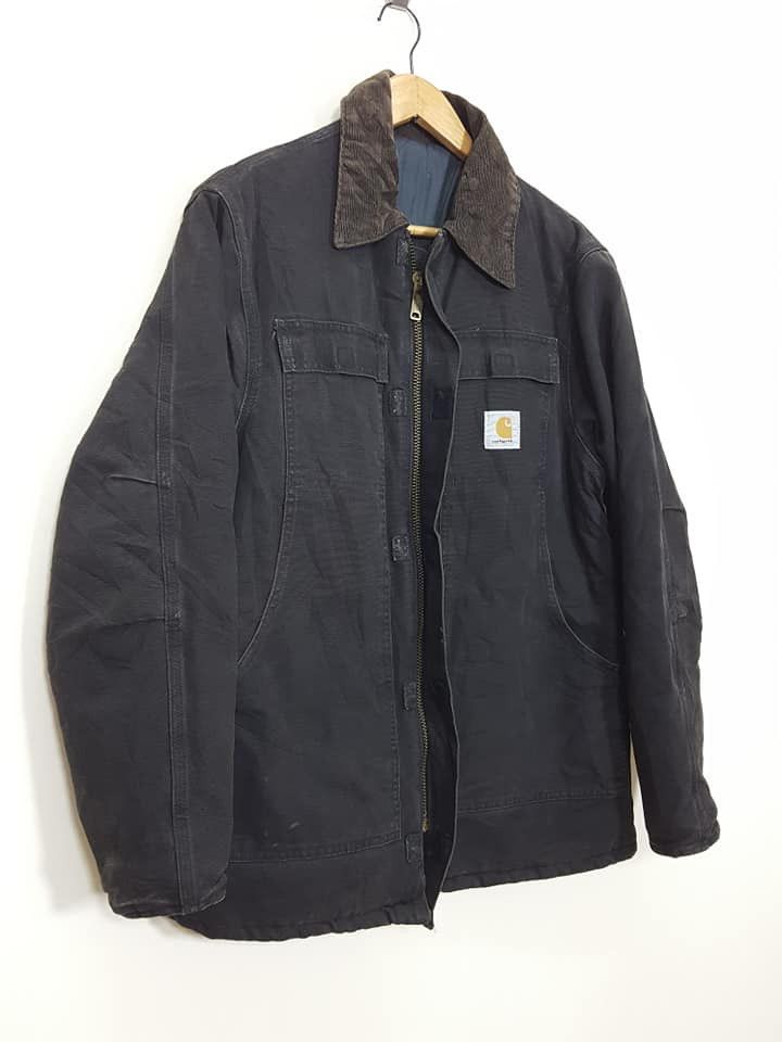 Carhartt CARHATT Duck Canvas Corduroy Collar Barn/ Hunting Jacket | Grailed