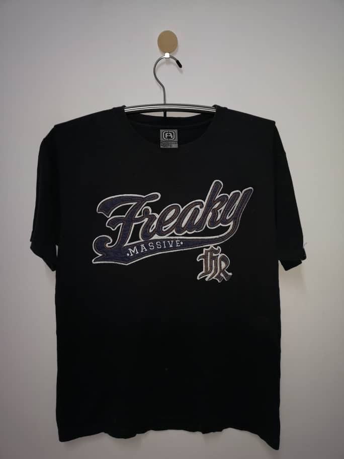 Brand × Rap Tees × Streetwear Freaky Massive T Shirt Hip Hop Streetwear ...