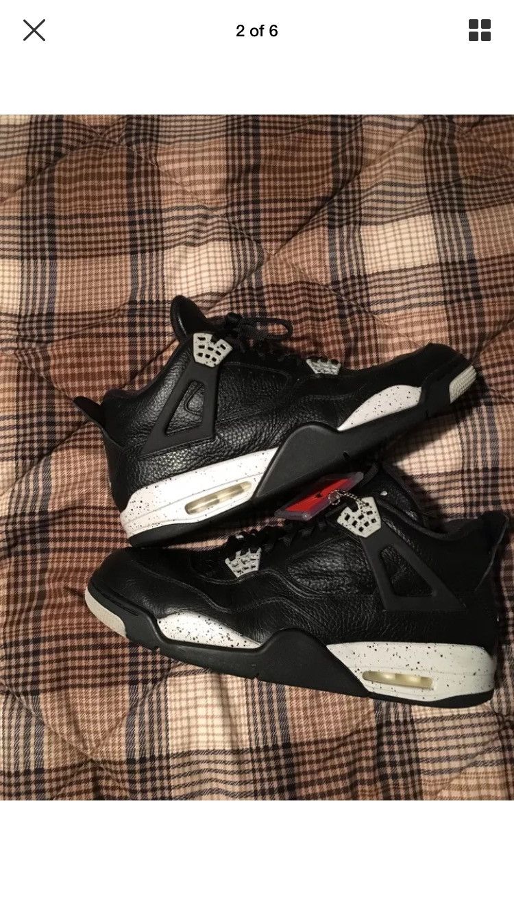 Travis Scott Jordan 4 Oreo | Grailed