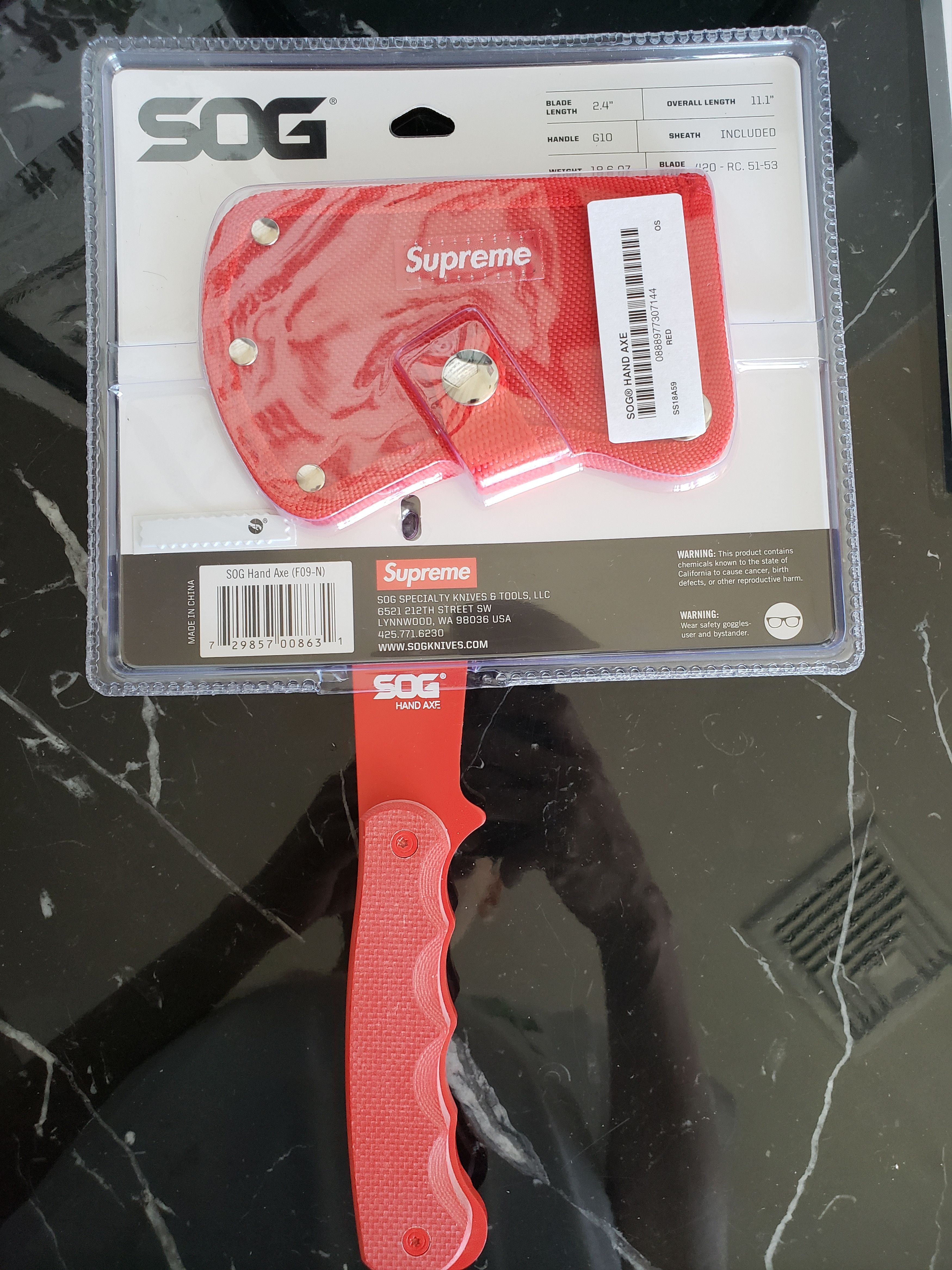 Supreme Supreme x SOG Axe | Grailed