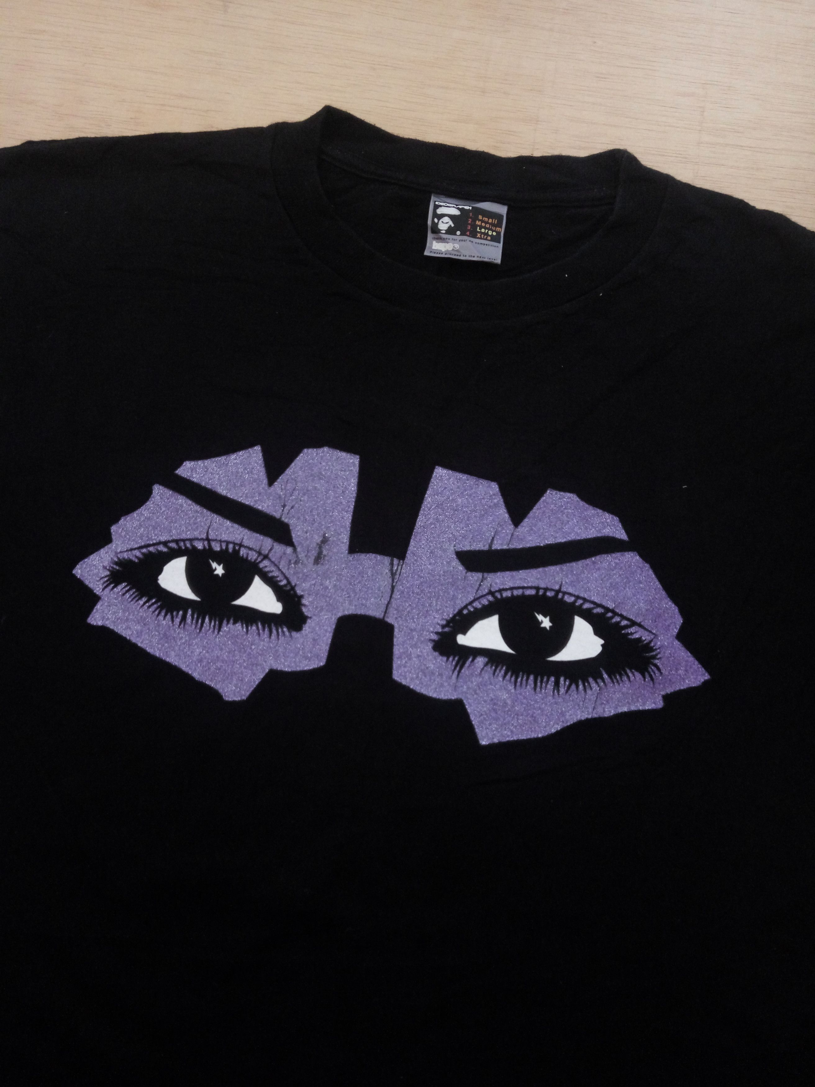 Bape Bape Eyes Sta Logo tee | Grailed