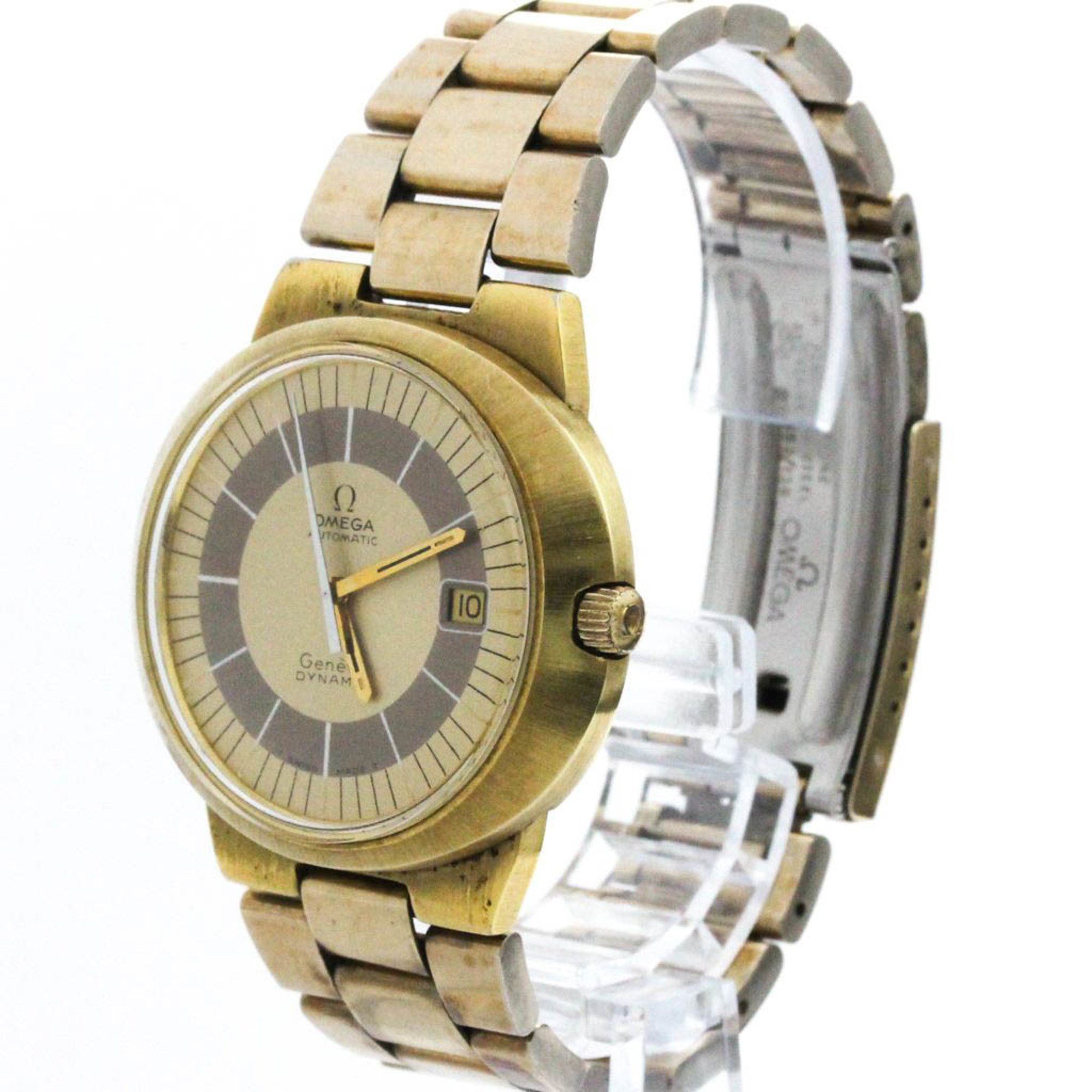 Omega Vintage OMEGA Geneve Dynamic Cal 565 Gold Plated Automatic Watch ...