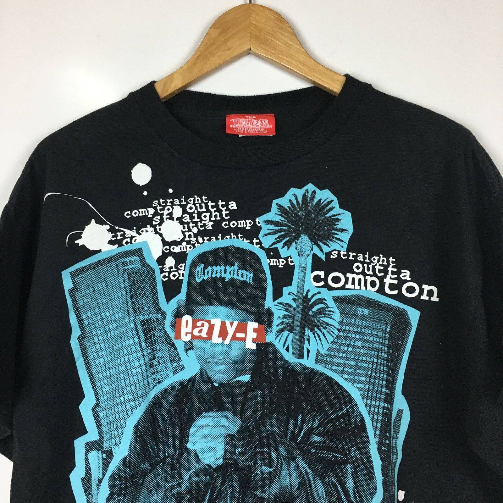 Vintage NWA Eazy-E Ruthless Records 20th Ann. Rap Tee | Grailed