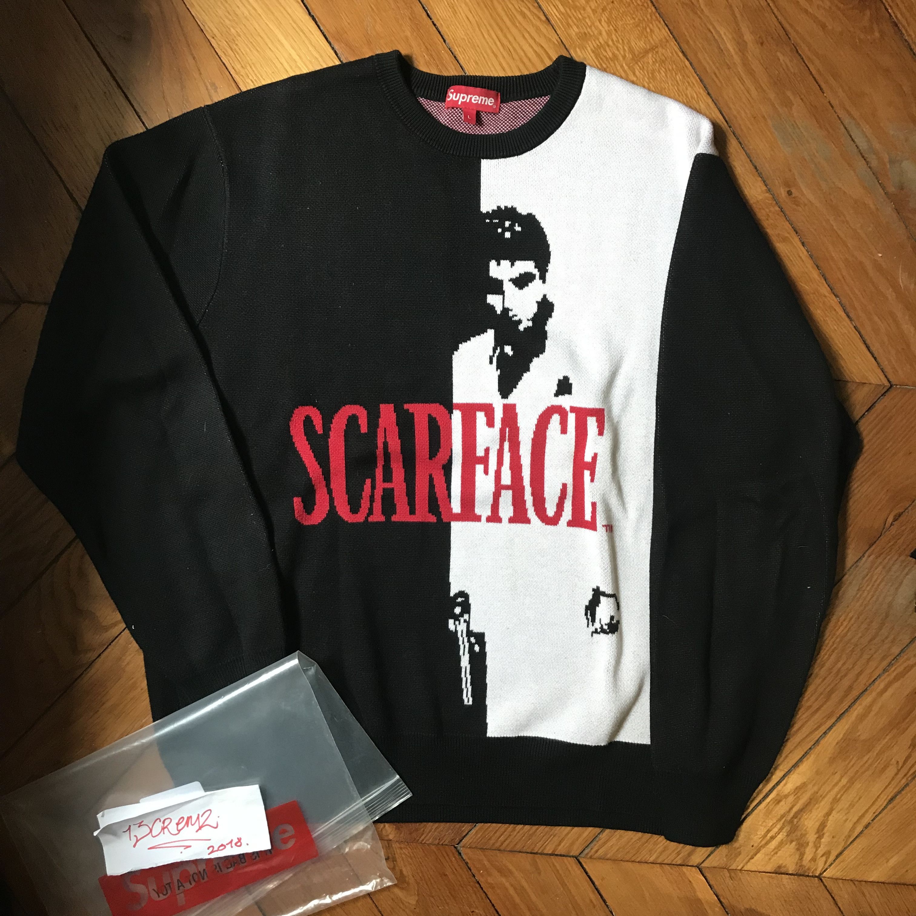 Supreme Supreme Scarface Sweater | Grailed