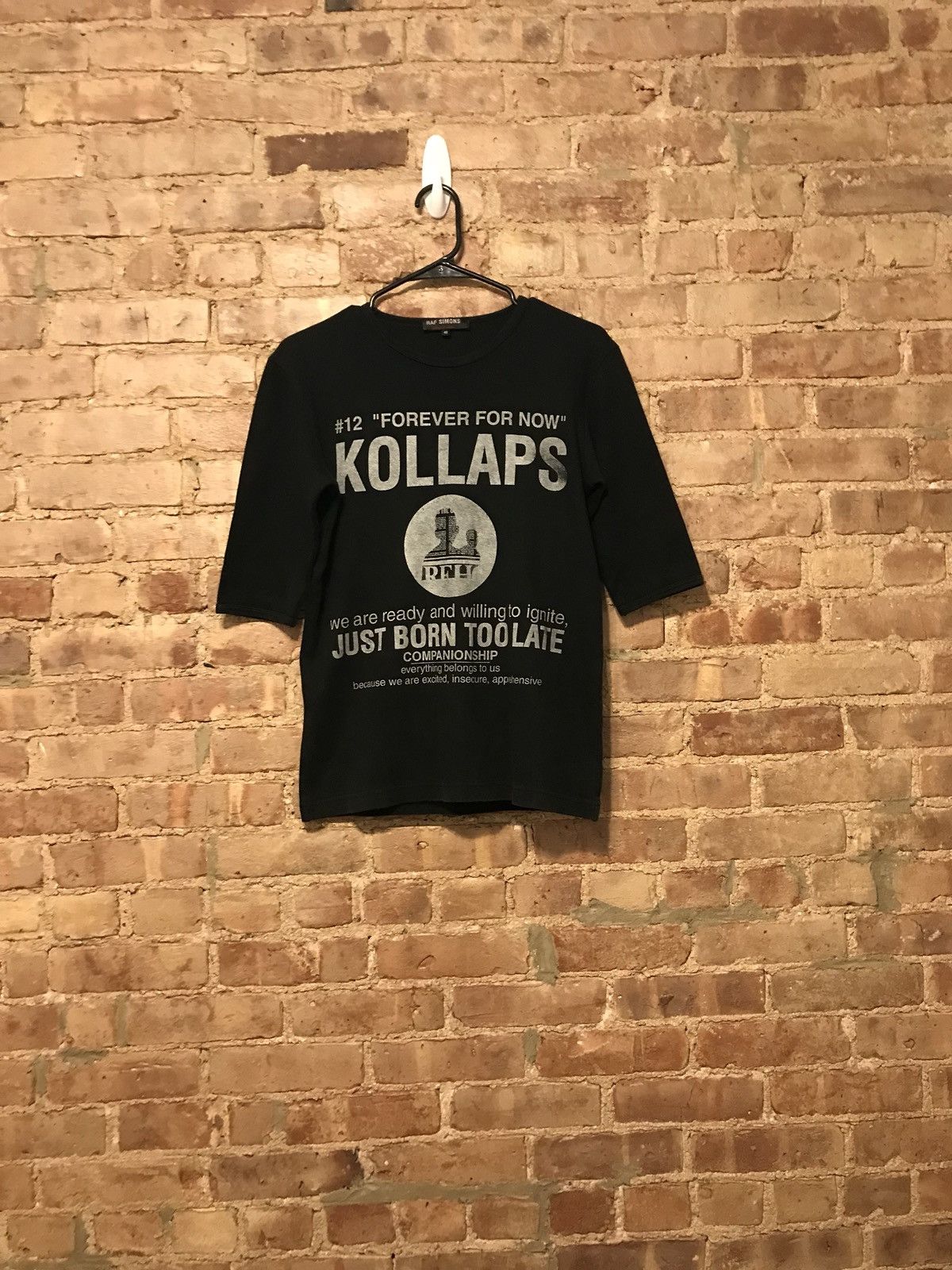 Raf Simons Raf Simons Kollaps Limited Edition 10th Anniversary Shirt ...