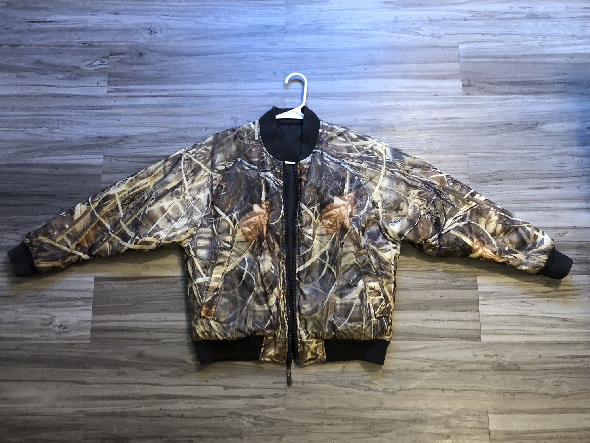 Vintage Camo Bomber | Grailed